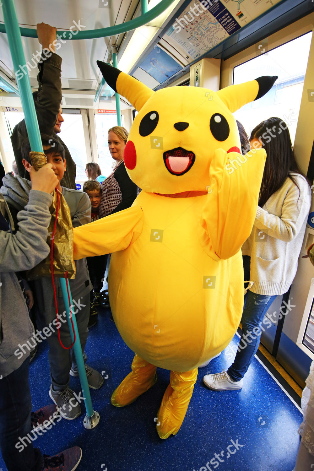 Pikachu Pokemon Aka 12 Year Old Editorial Stock Photo - Stock Image ...