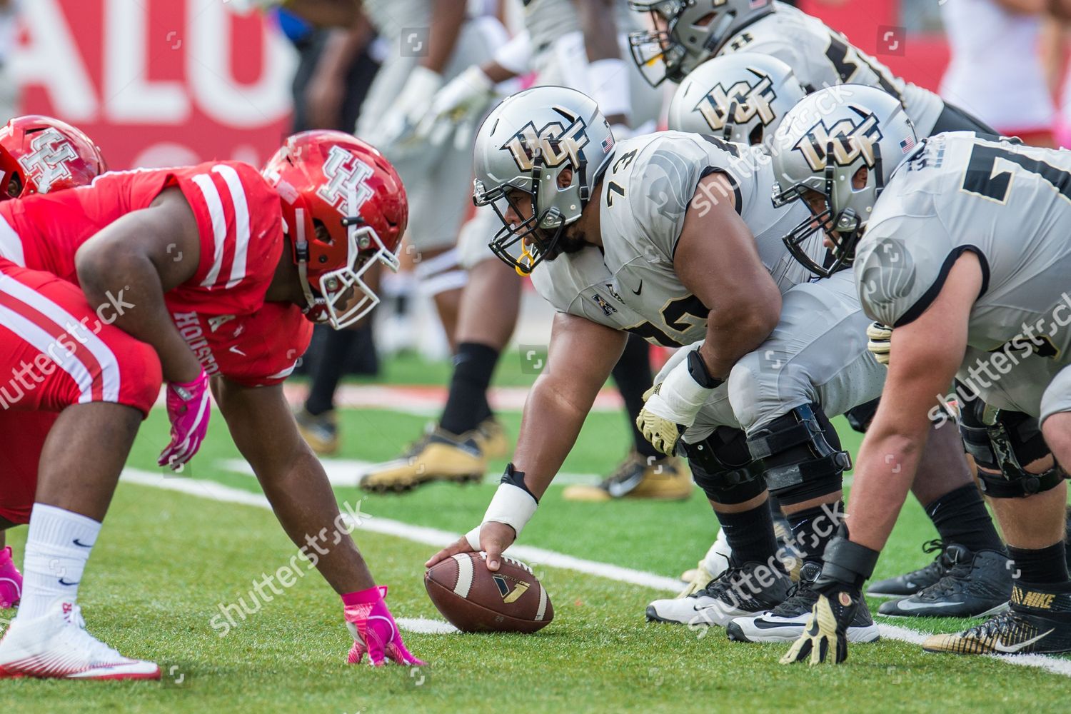 Ucf Knights Offensive Lineman Jason Rae Editorial Stock Photo - Stock ...