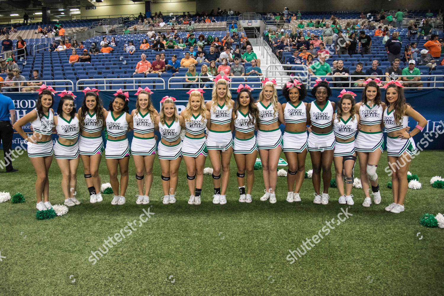 Th Mean Green Cheerleaders Action During Editorial Stock Photo - Stock ...