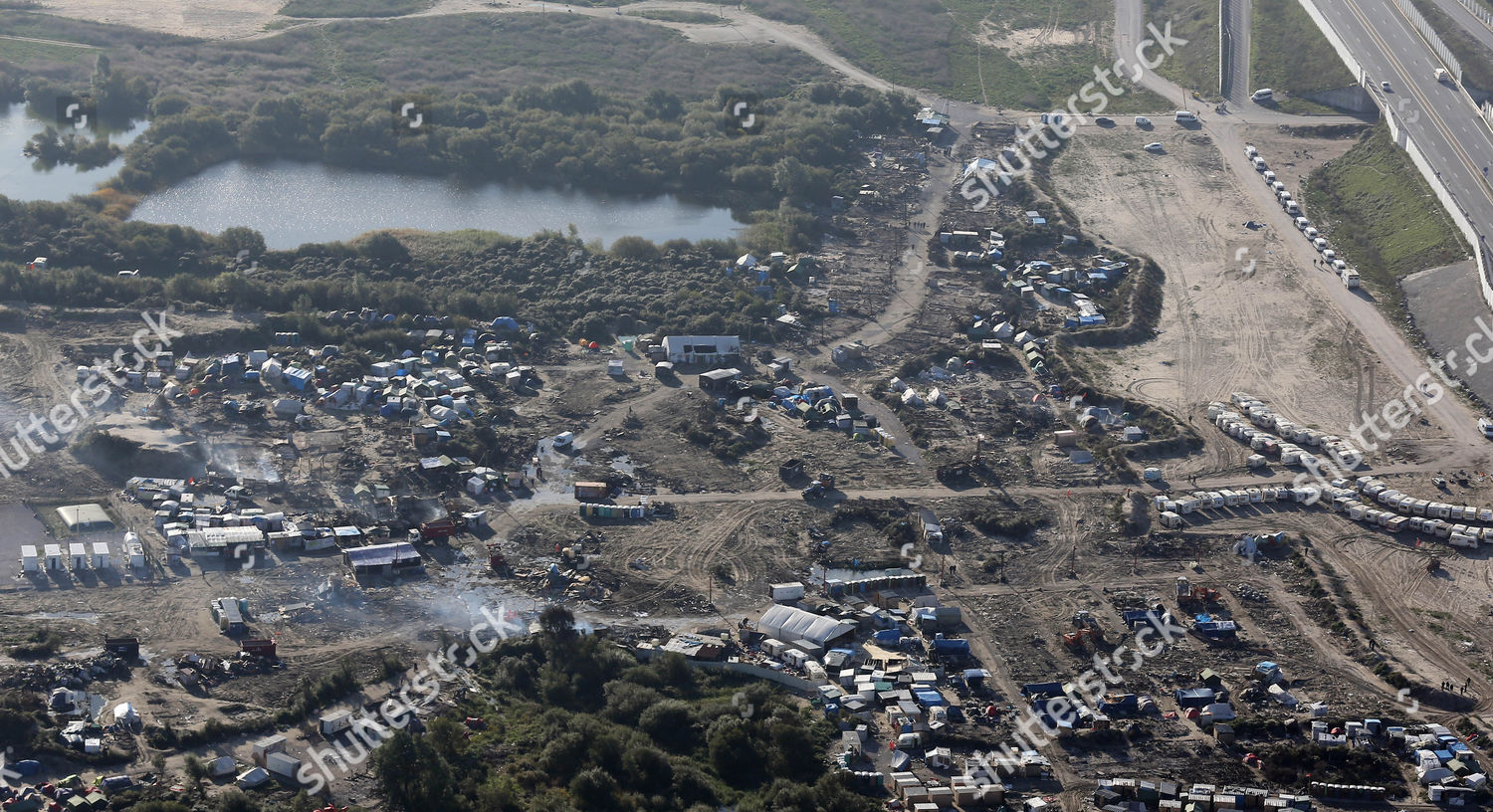 Aerial Pictures Jungle Being Demolished Editorial Stock Photo - Stock ...