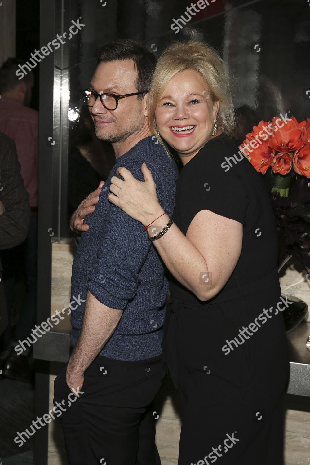 Christian Slater Caroline Rhea Editorial Stock Photo - Stock Image ...