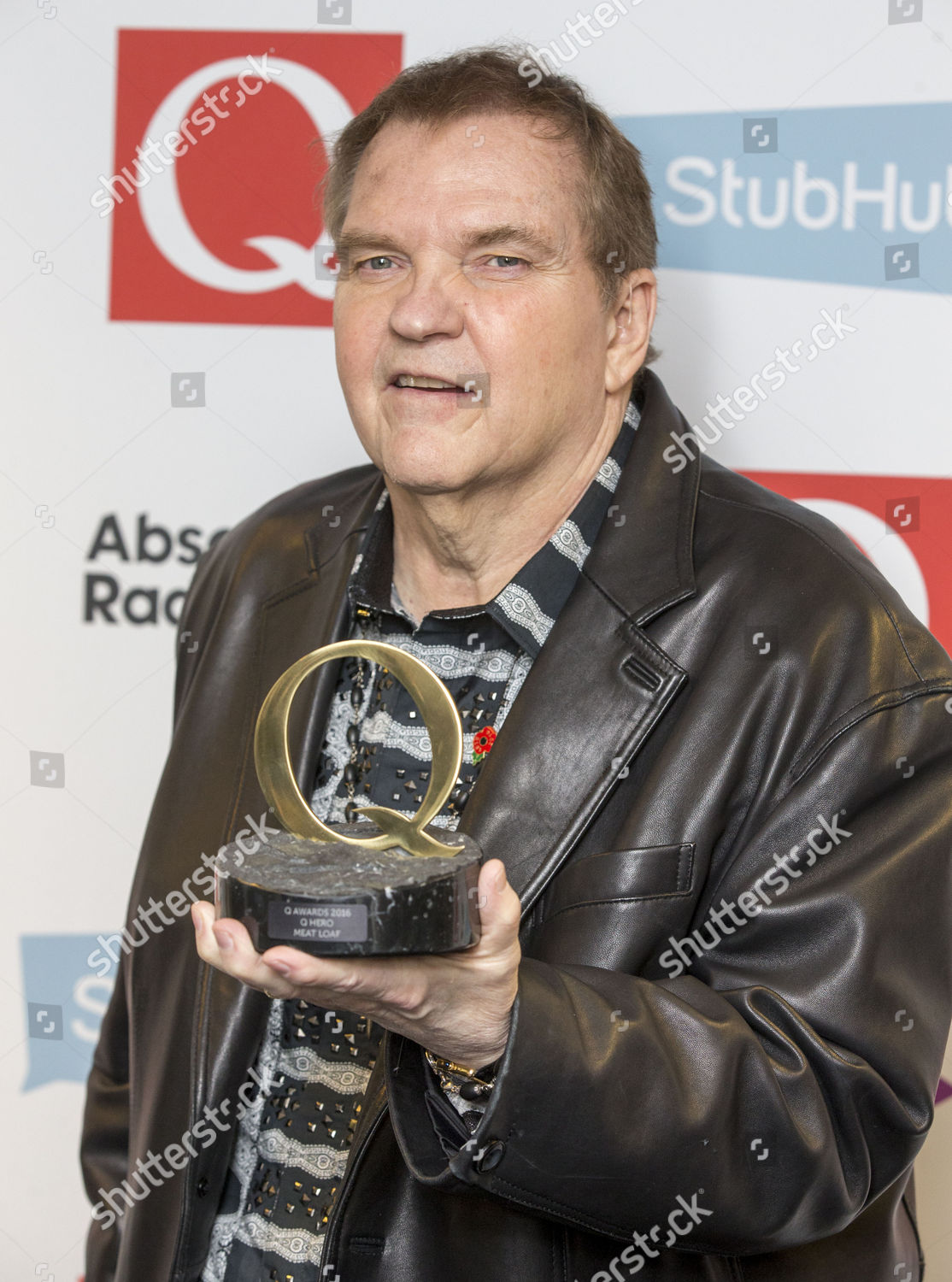 Meat Loaf Winner Hero Award Editorial Stock Photo - Stock Image ...