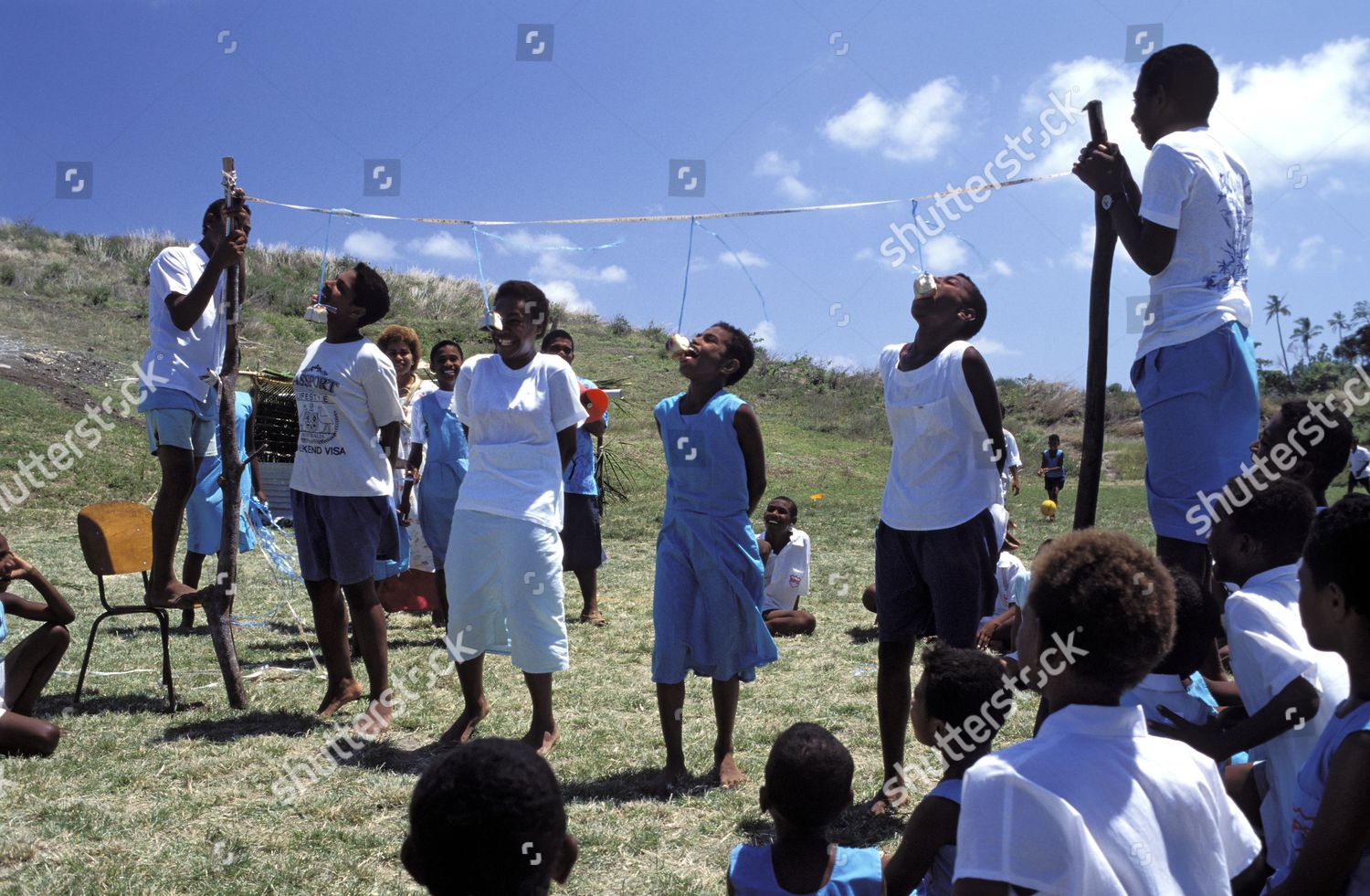 School Festival Village Teci Island Yasawa Editorial Stock Photo ...