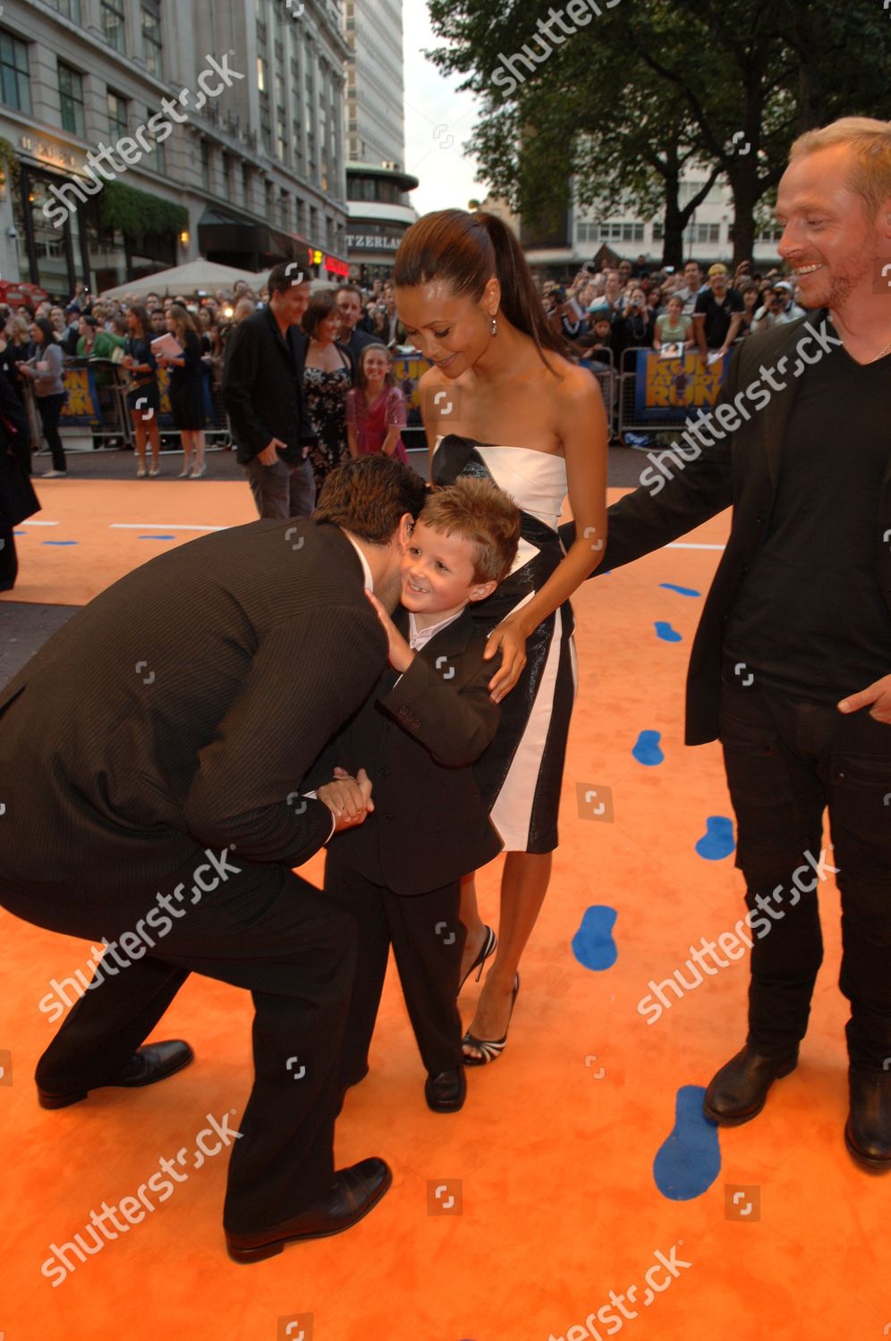 David Schwimmer Thandiwe Newton Matthew Fenton Editorial Stock Photo ...