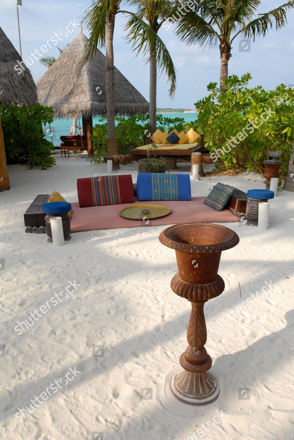 Fanditha Restaurant Bar One Only Reethi Editorial Stock Photo - Stock ...