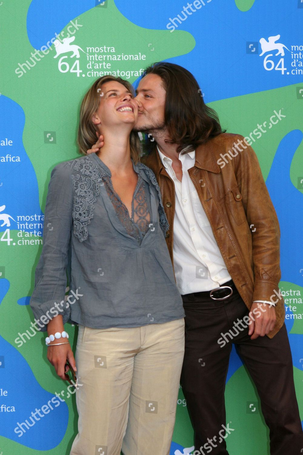 Coralie Audret Actress His Fiancee Xavier Editorial Stock Photo - Stock ...