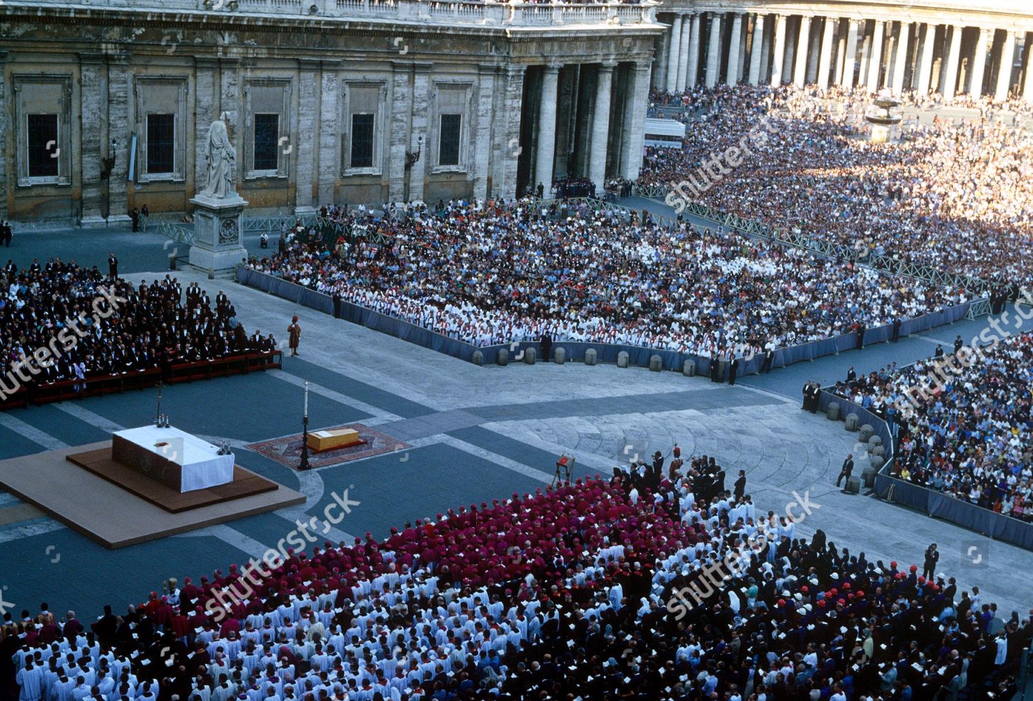 Pope Paul Vi Funeral Editorial Stock Photo - Stock Image | Shutterstock
