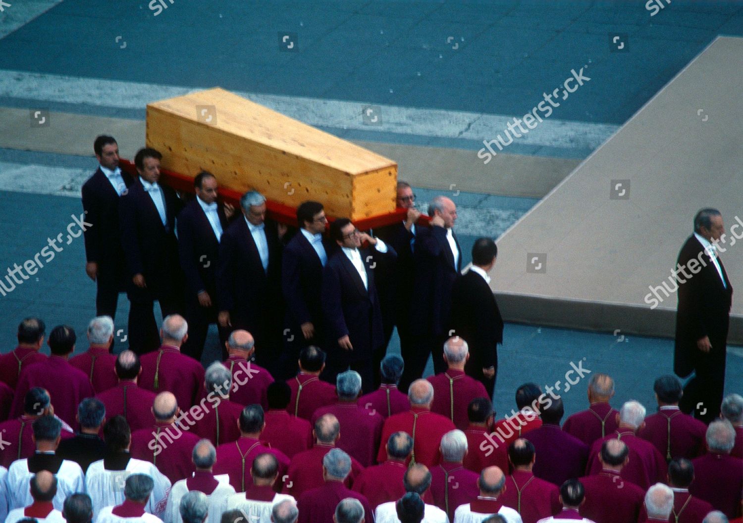 Pope Paul Vi Funeral Editorial Stock Photo - Stock Image | Shutterstock