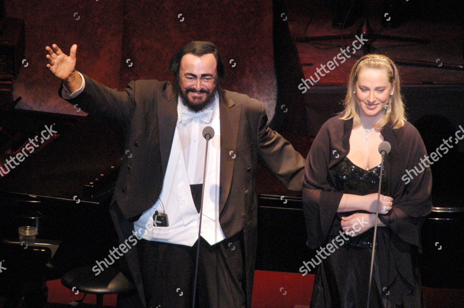 Luciano Pavarotti Simona Todara Editorial Stock Photo - Stock Image ...