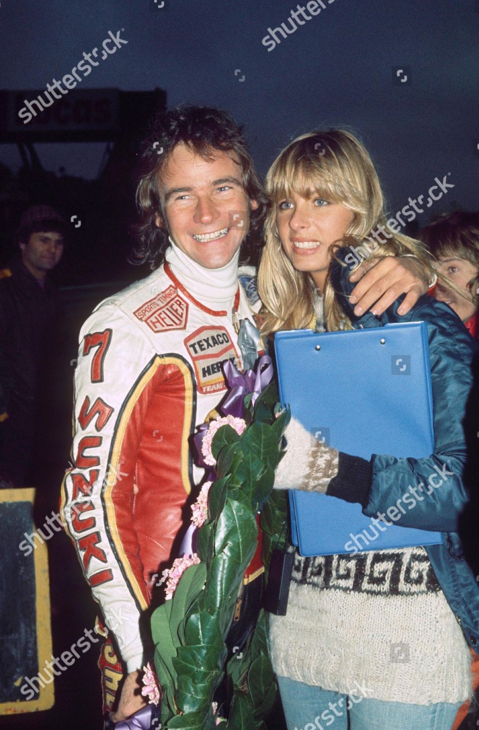 Barry Sheene Stephanie Mclean Editorial Stock Photo - Stock Image ...