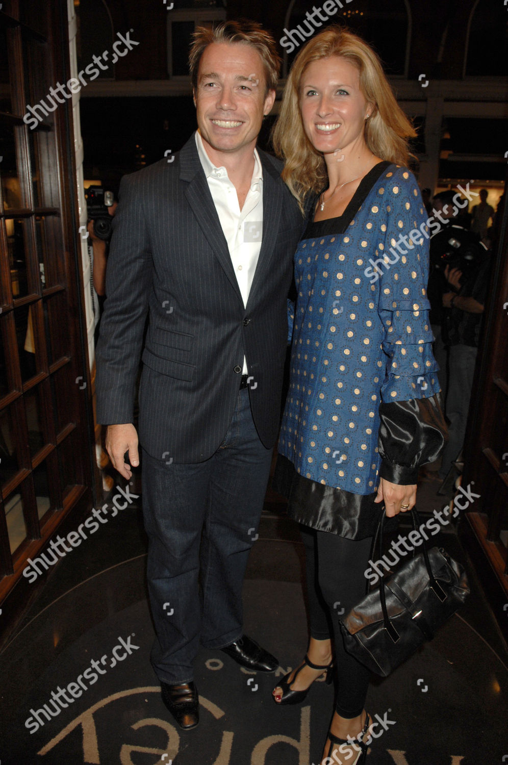 Graeme Le Saux Wife Marianna Editorial Stock Photo - Stock Image ...