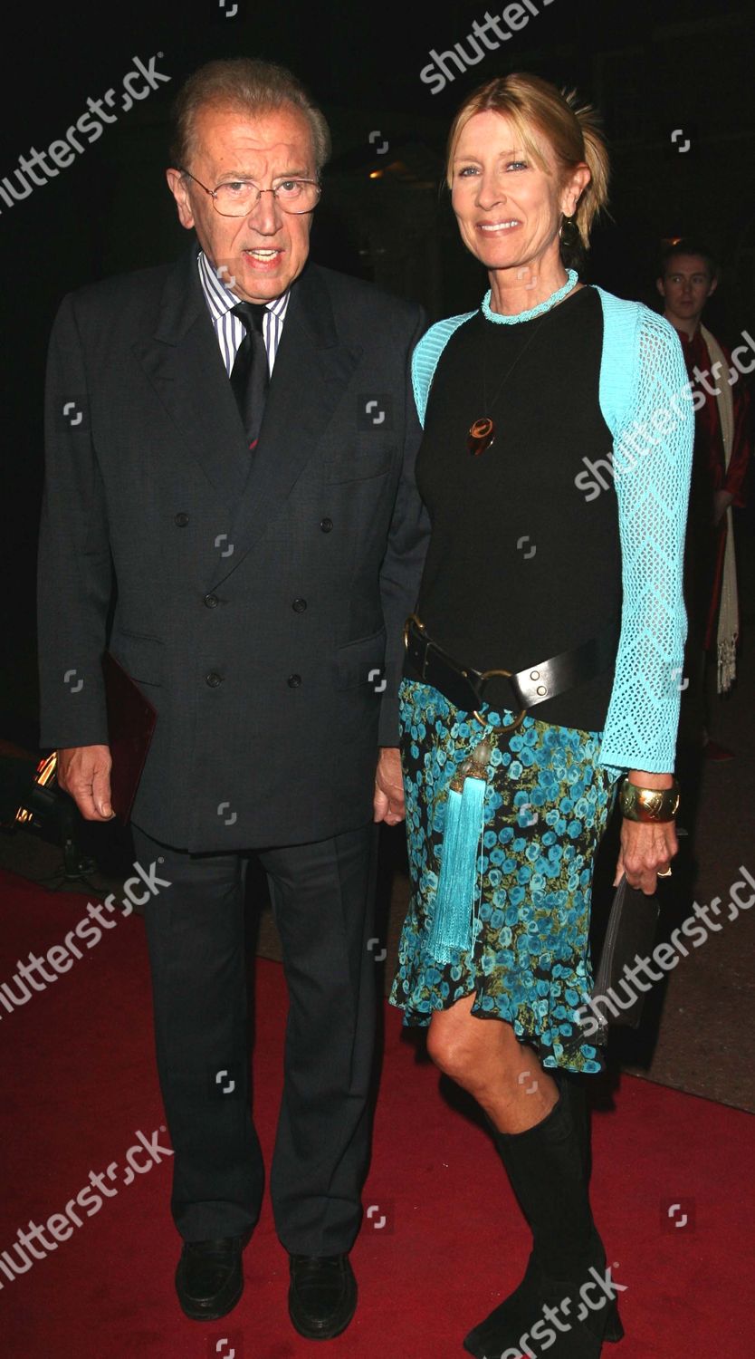 David Frost Wife Carina Fitzalan Howard Editorial Stock Photo - Stock ...