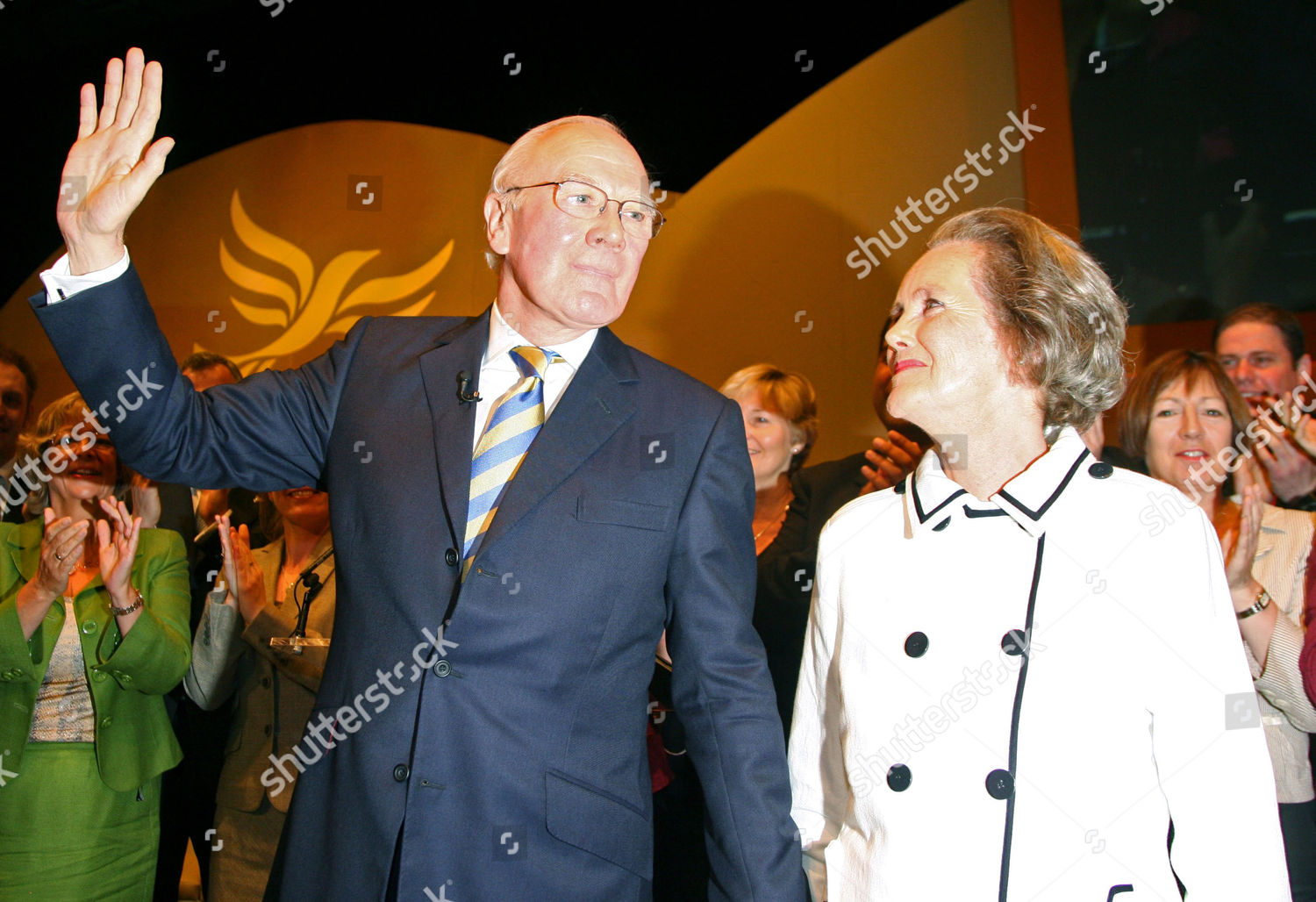 Menzies Campbell His Wife Elspeth Editorial Stock Photo - Stock Image ...