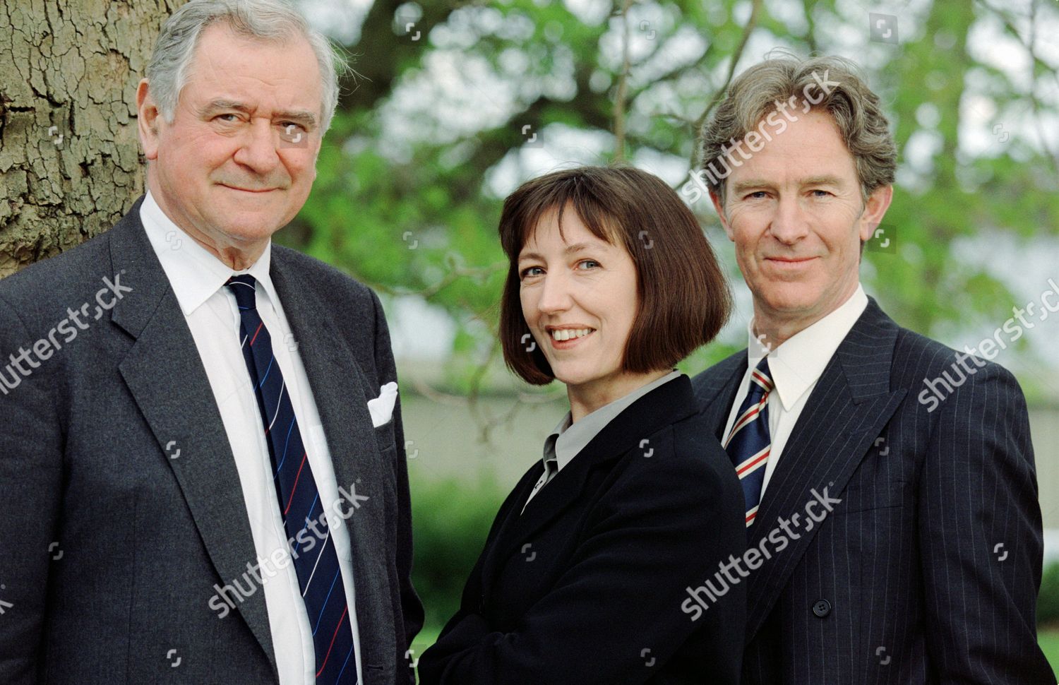George Baker Left Christopher Ravenscroft Sasha Editorial Stock Photo ...