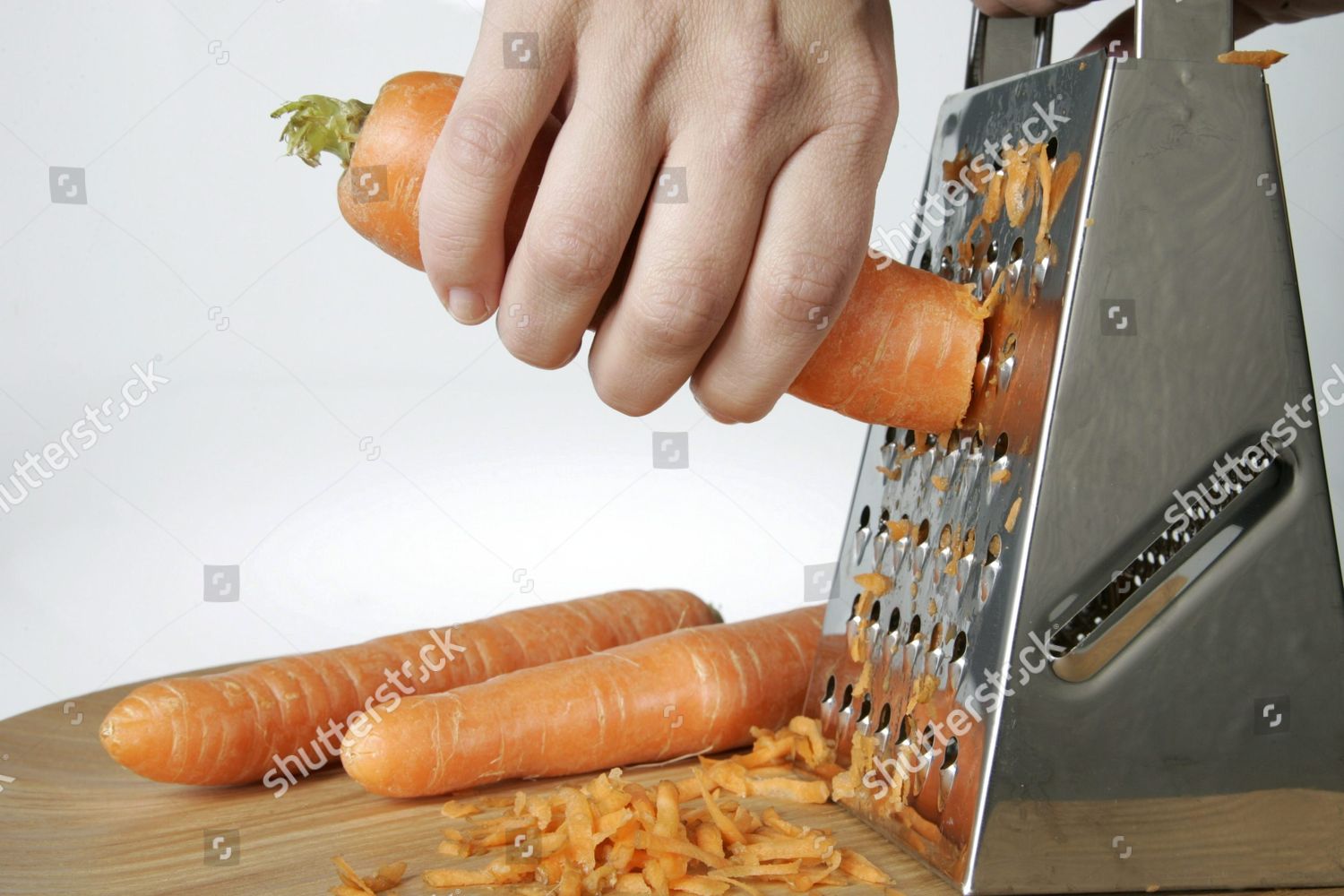 Carrots Grated Carrot Grater Editorial Stock Photo - Stock Image ...