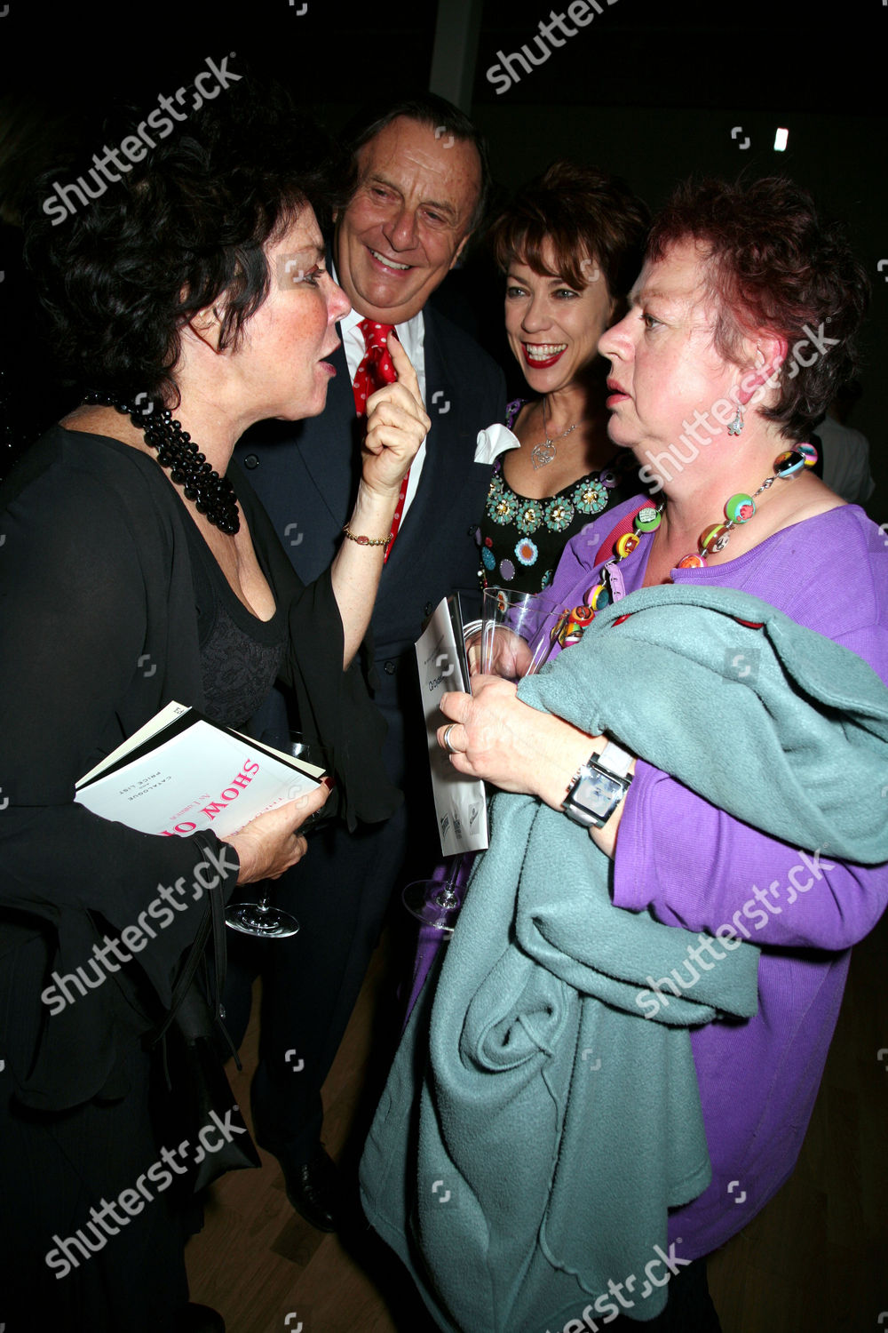 Jo Brand Barry Humphries Ruby Wax Editorial Stock Photo - Stock Image ...