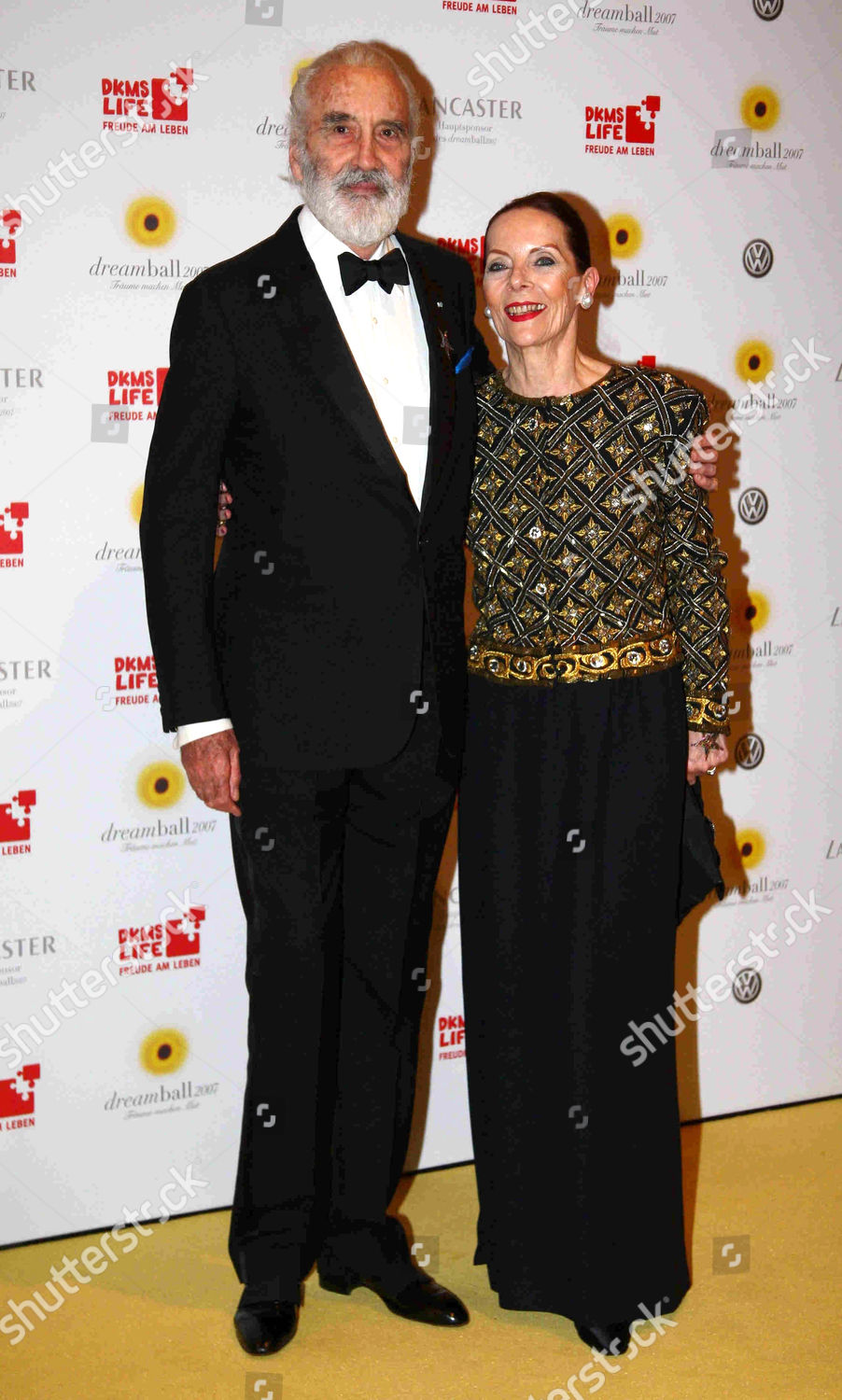 Christopher Lee Wife Birgit Kroencke Editorial Stock Photo - Stock ...
