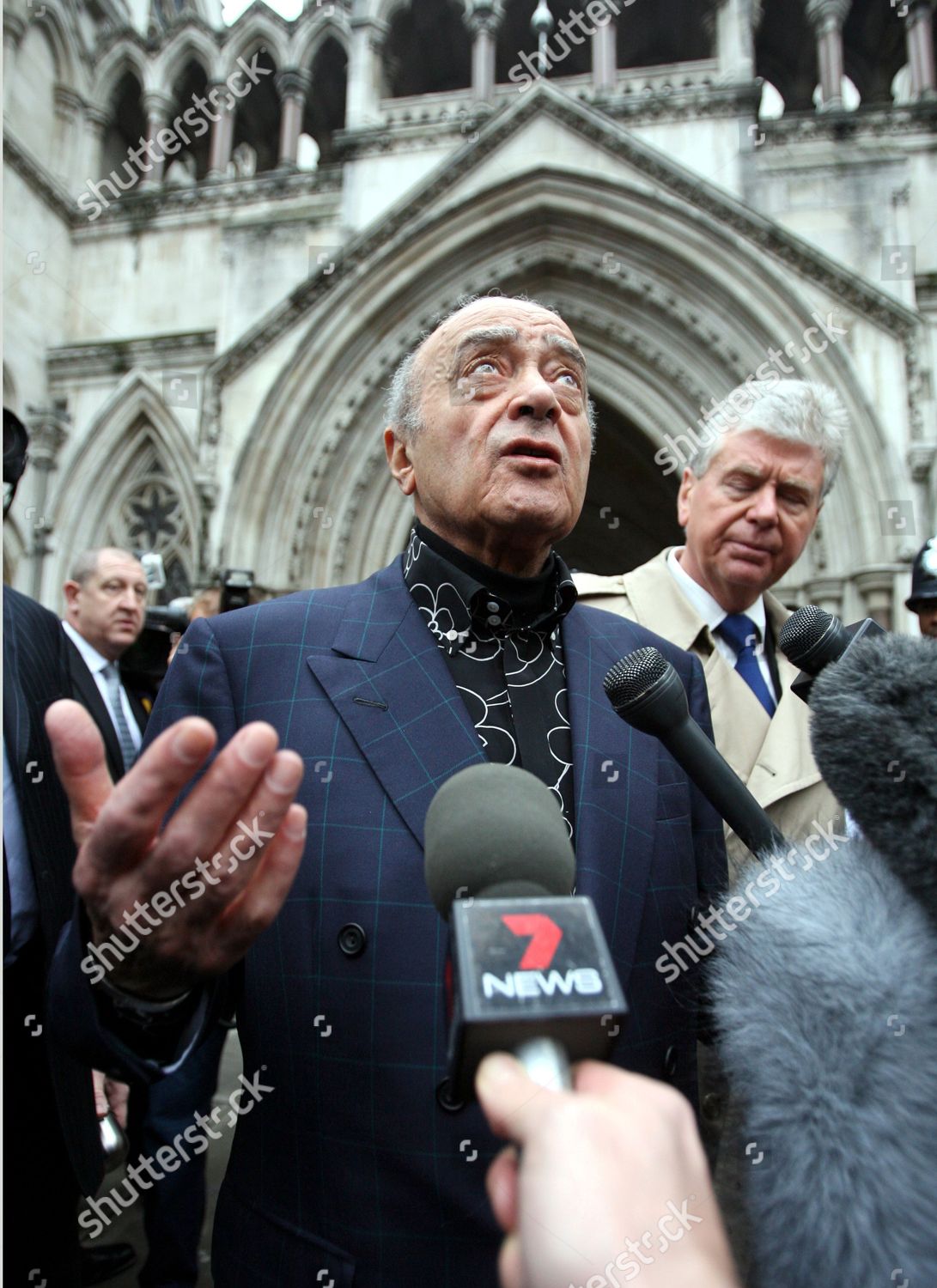 Harrods Owner Mohamed Al Fayed Attending Editorial Stock Photo - Stock ...