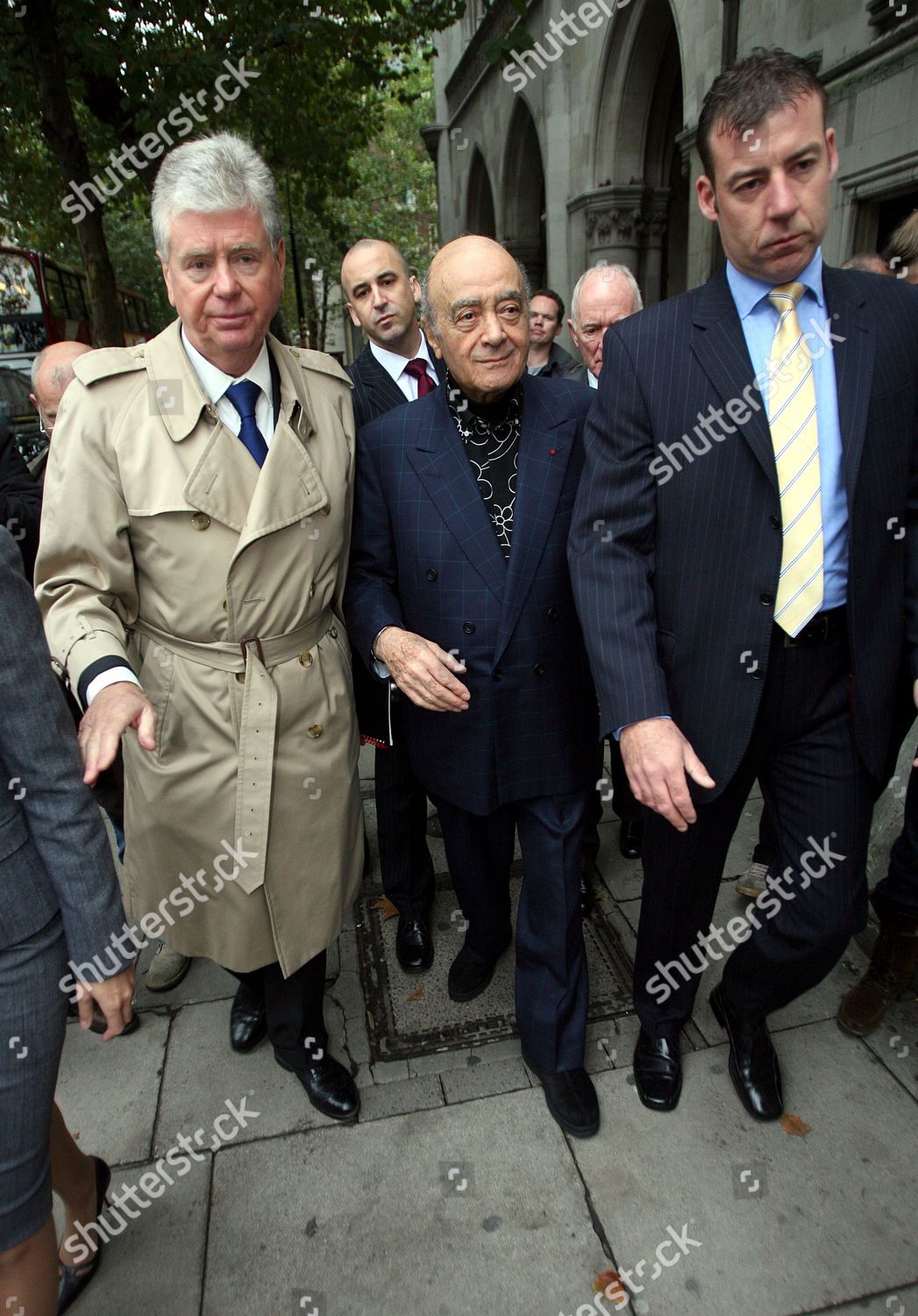 Harrods Owner Mohamed Al Fayed His Editorial Stock Photo - Stock Image ...
