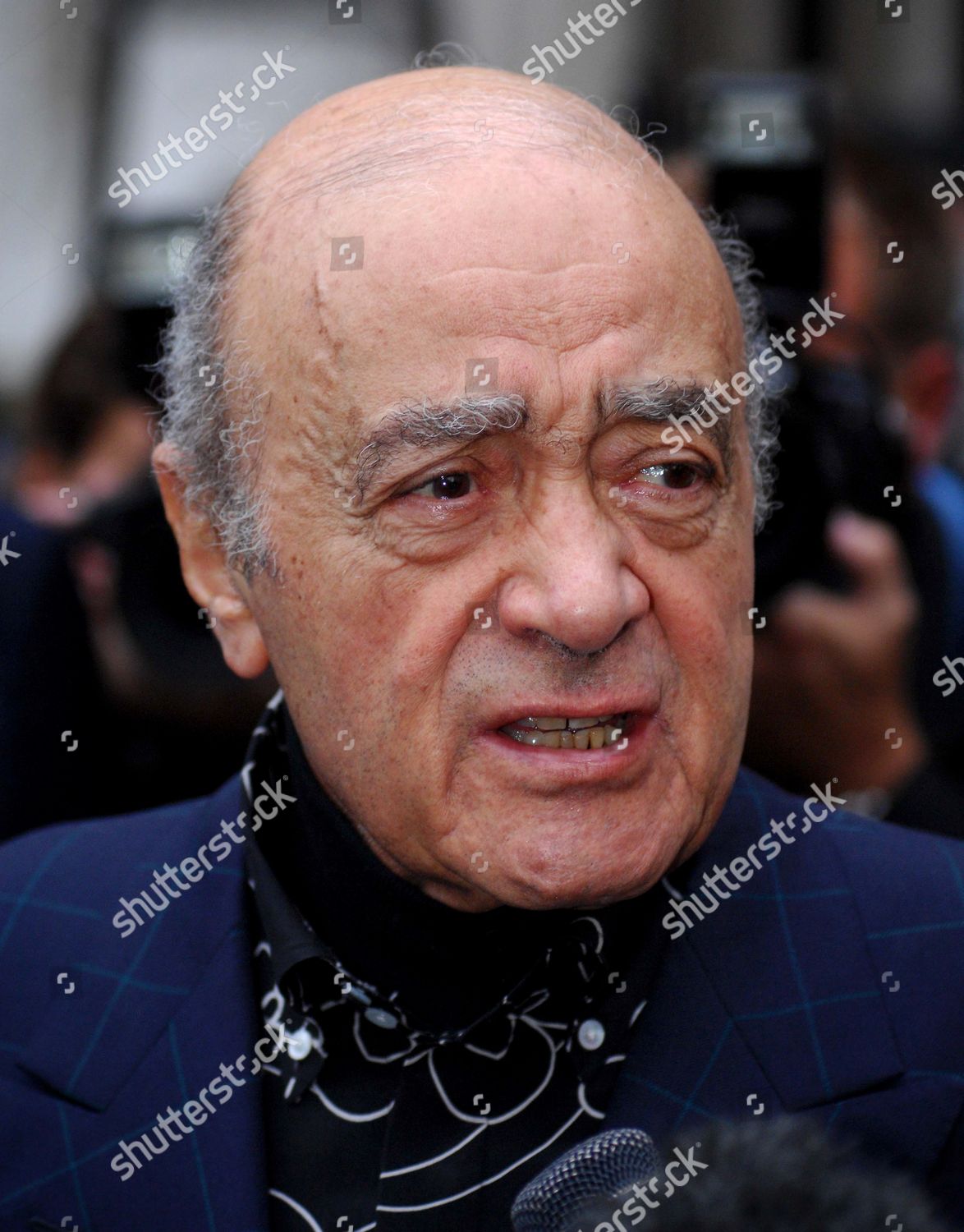Harrods Owner Mohamed Al Fayed Attending Editorial Stock Photo - Stock ...