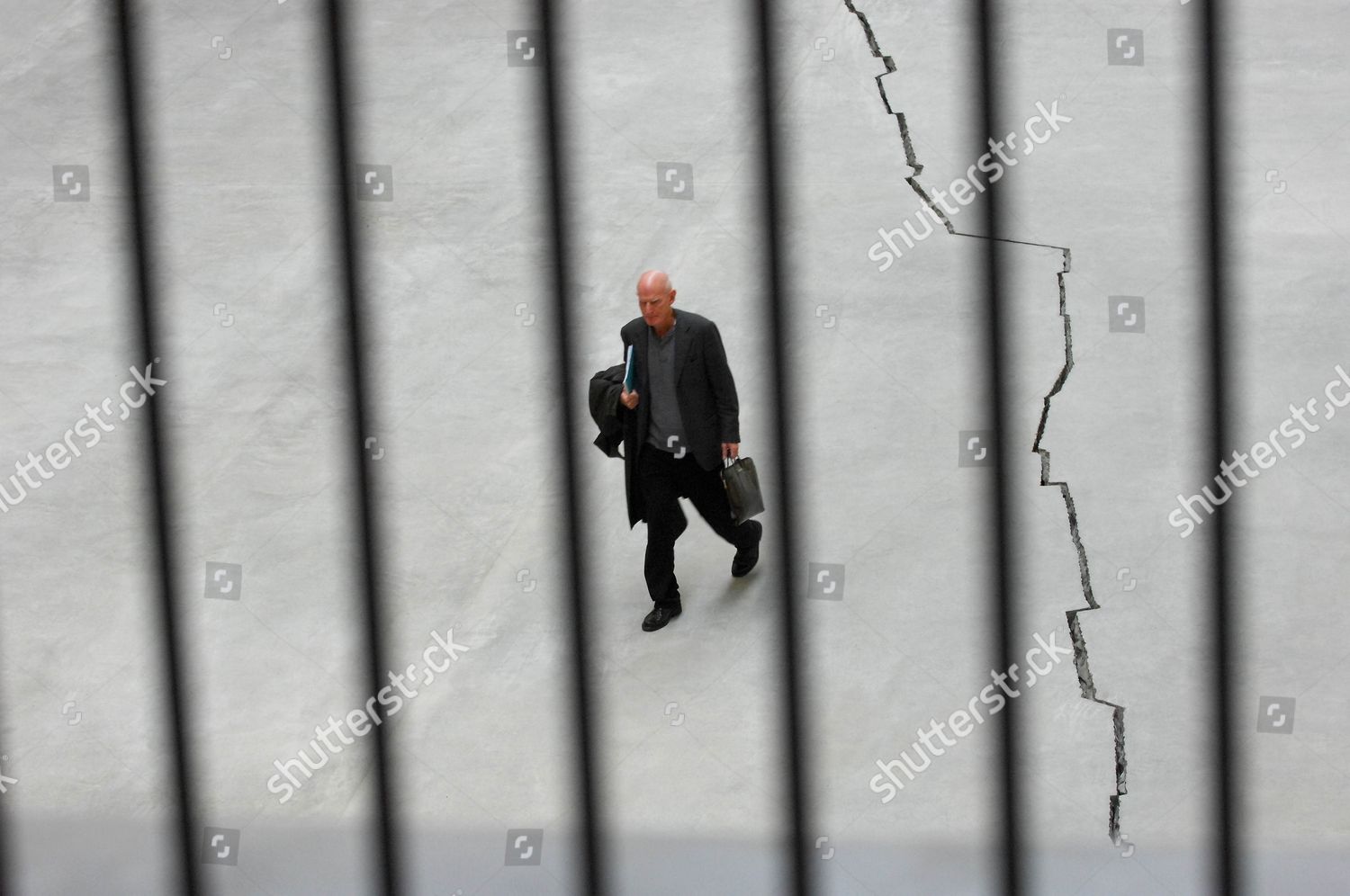 Shibboleth Latest Installation Turbine Hall Tate Editorial Stock Photo ...