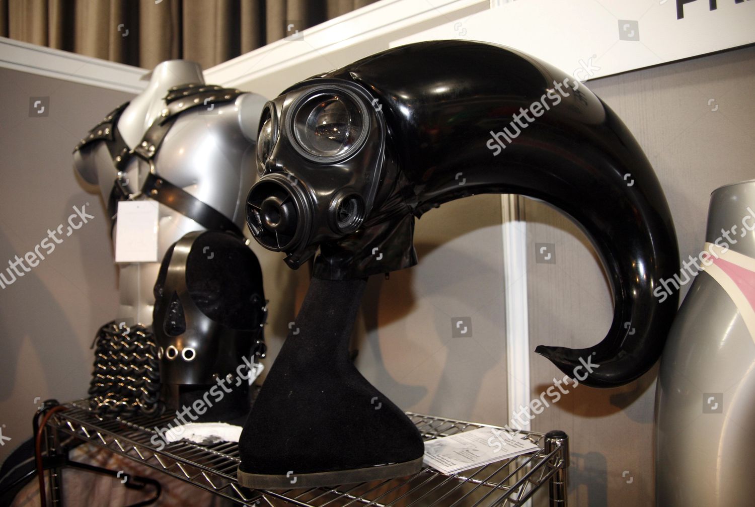 Rubber Gas Mask Headgear Editorial Stock Photo - Stock Image | Shutterstock