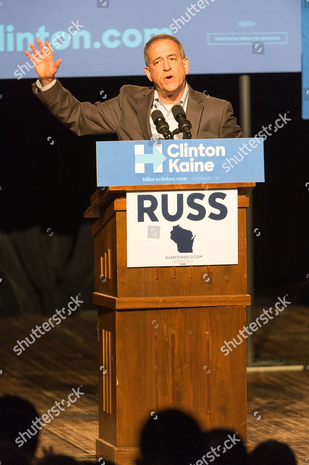 Russ Feingold Get Out Vote Rally Editorial Stock Photo - Stock Image ...