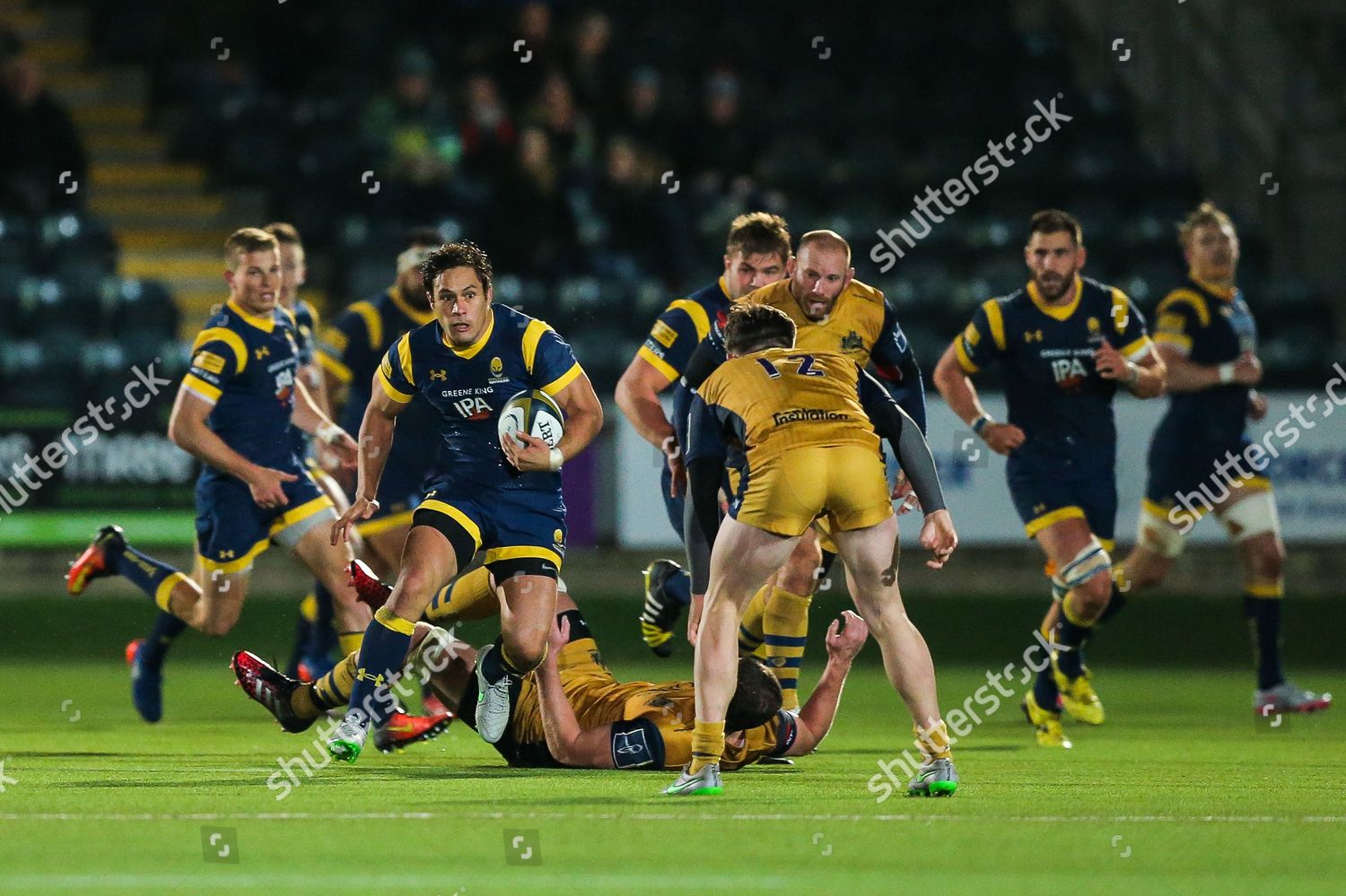 Jackson Willison Worcester Warriors Challenged By Editorial Stock Photo ...