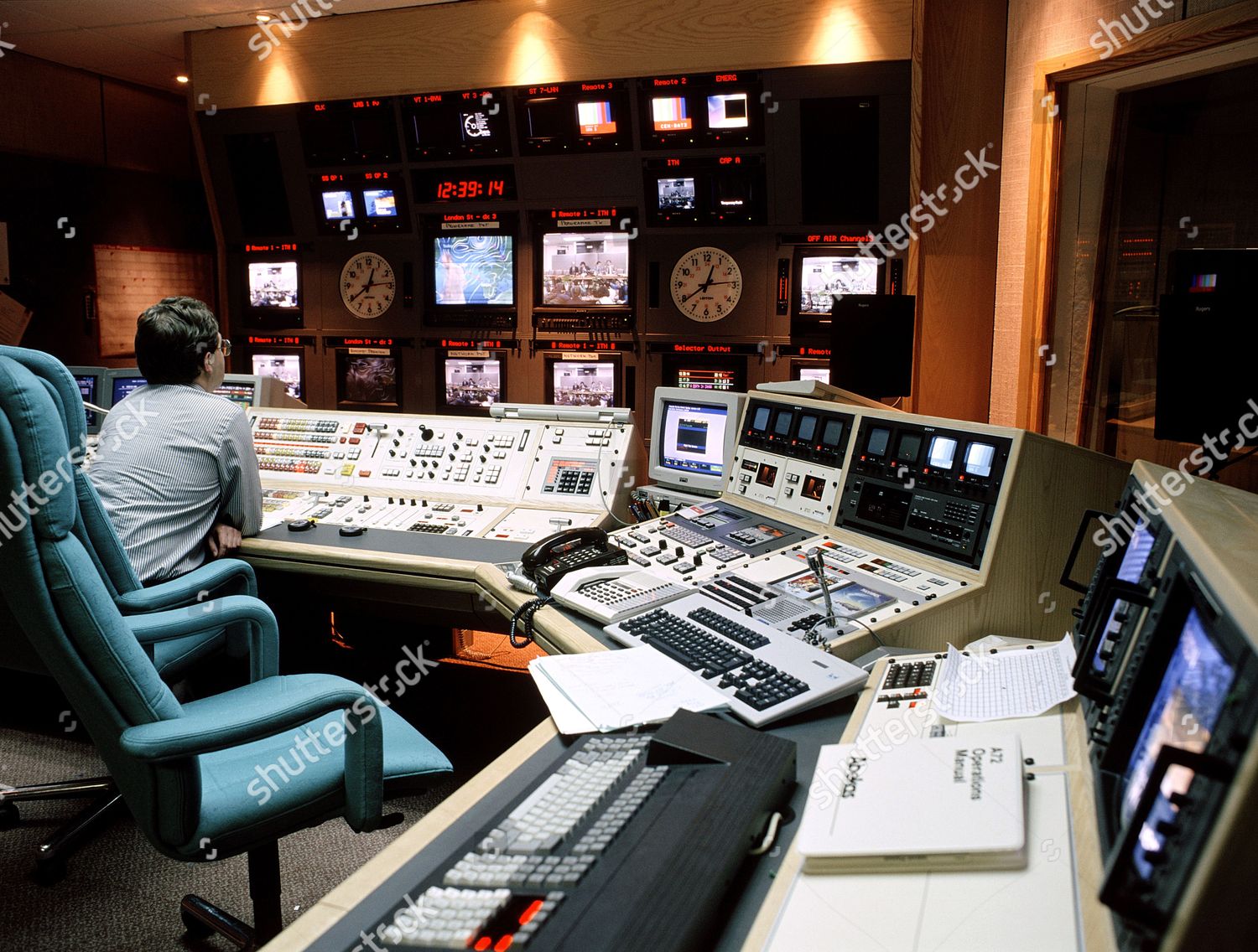 Lwt Studio Control Room Editorial Stock Photo - Stock Image | Shutterstock