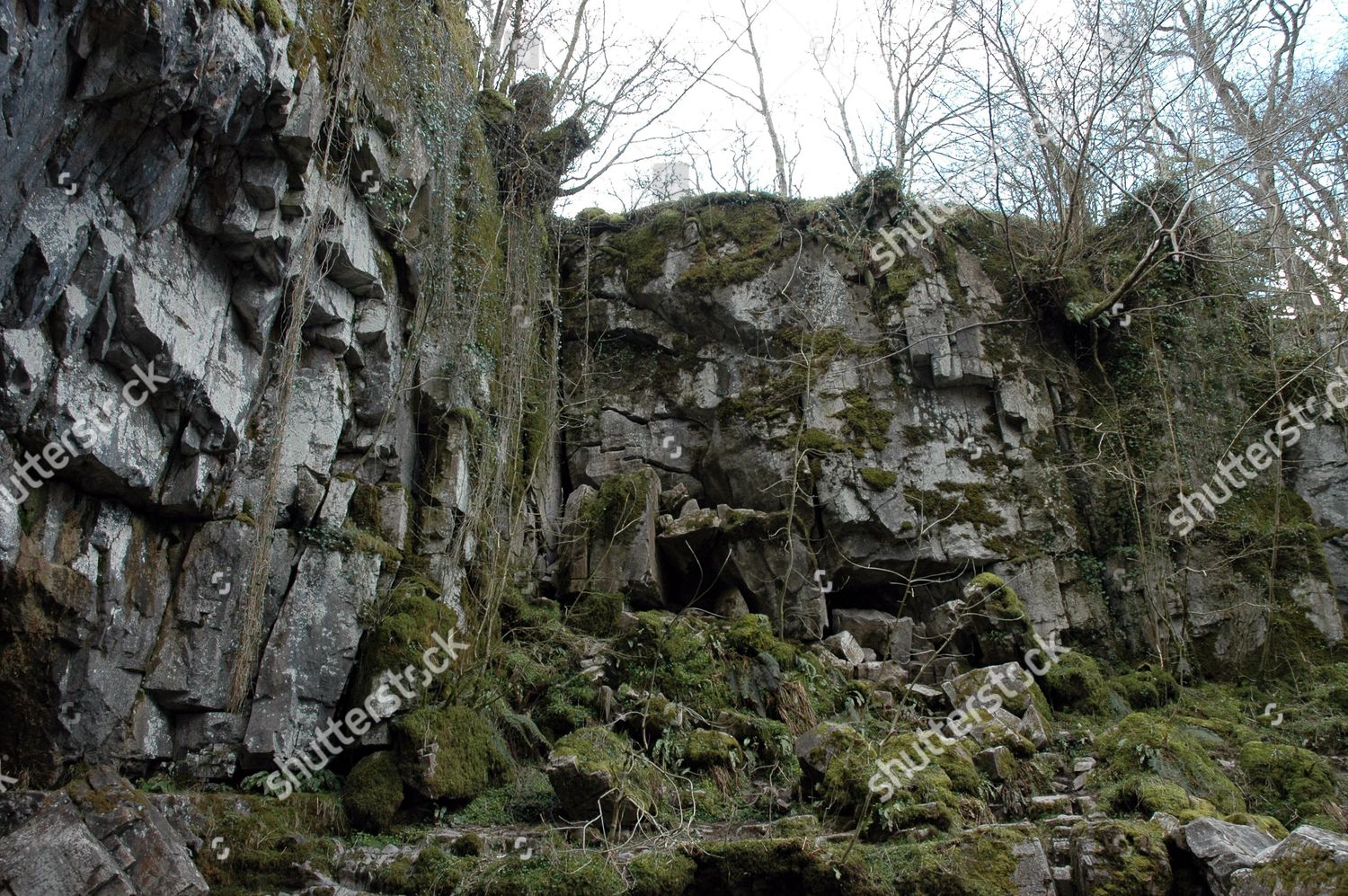 Porth Yr Ogof Caves Brecon Beacons Editorial Stock Photo - Stock Image ...