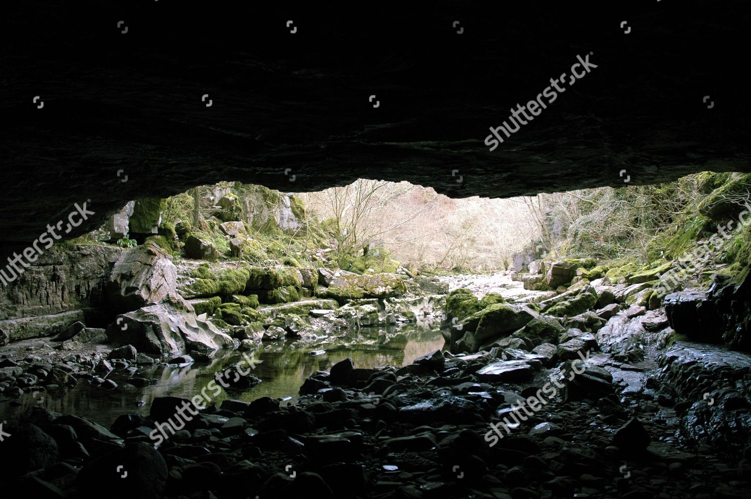 Porth Yr Ogof Caves Brecon Beacons Editorial Stock Photo - Stock Image ...