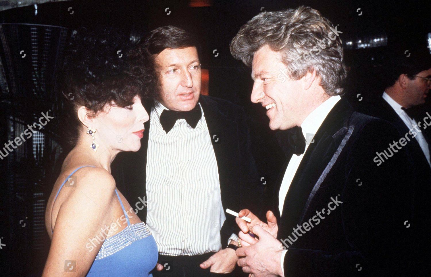 Joan Collins Ron Kass Patrick Lichfield Editorial Stock Photo - Stock ...