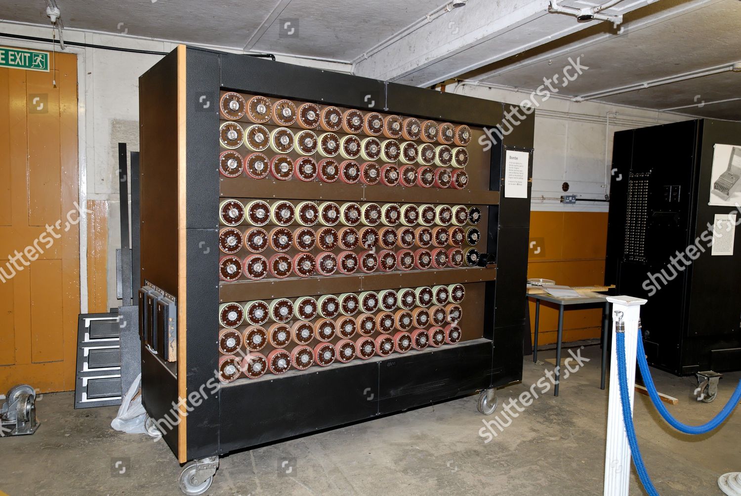 Bombe Machine Used Cracking Three Rotor Editorial Stock Photo - Stock ...