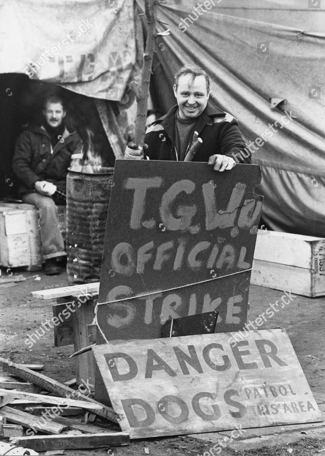 Lorry Drivers Strike Editorial Stock Photo - Stock Image | Shutterstock