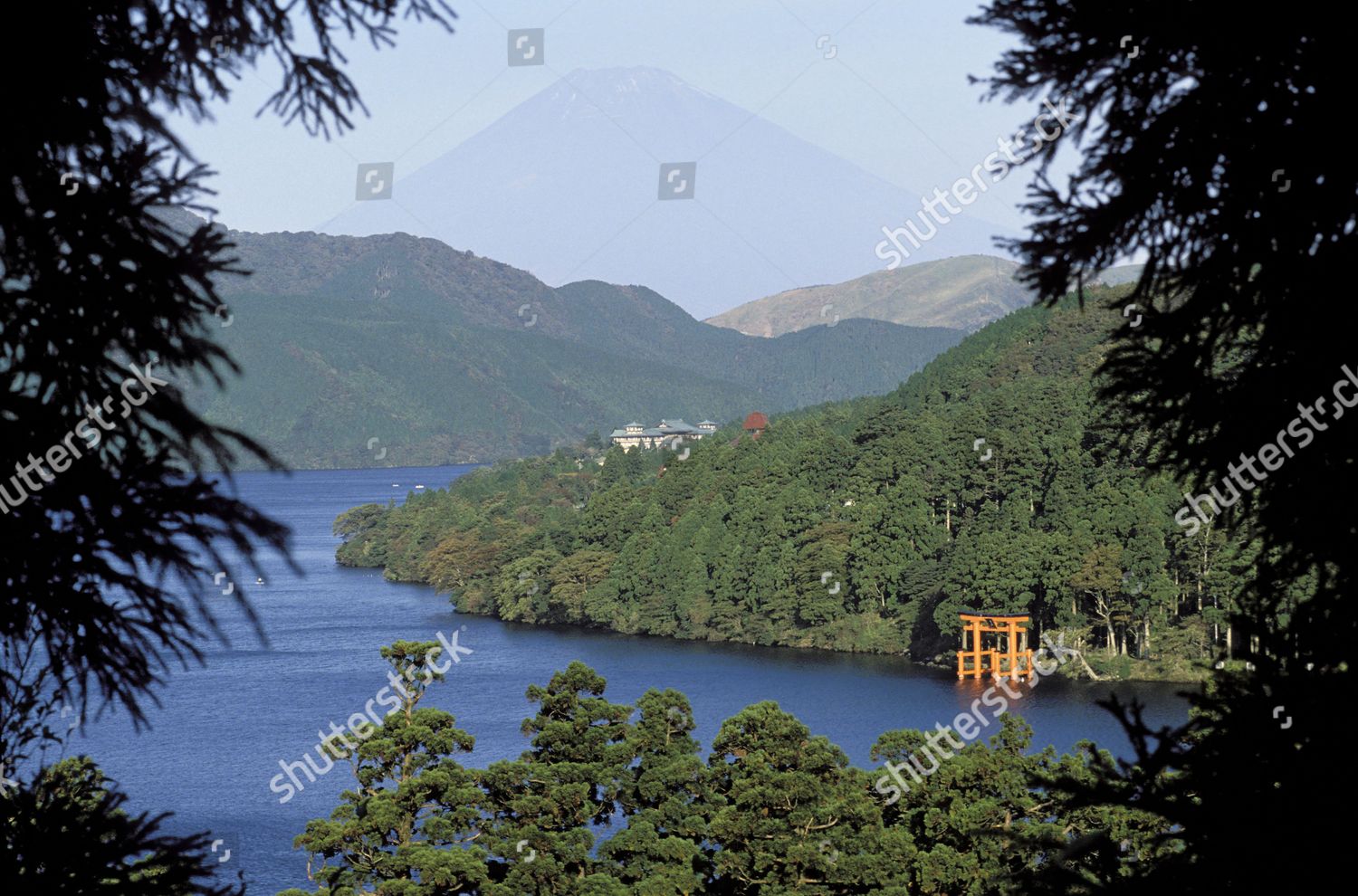 Ashi Lake Ashi Ashinoko Japanese Formed Editorial Stock Photo - Stock ...