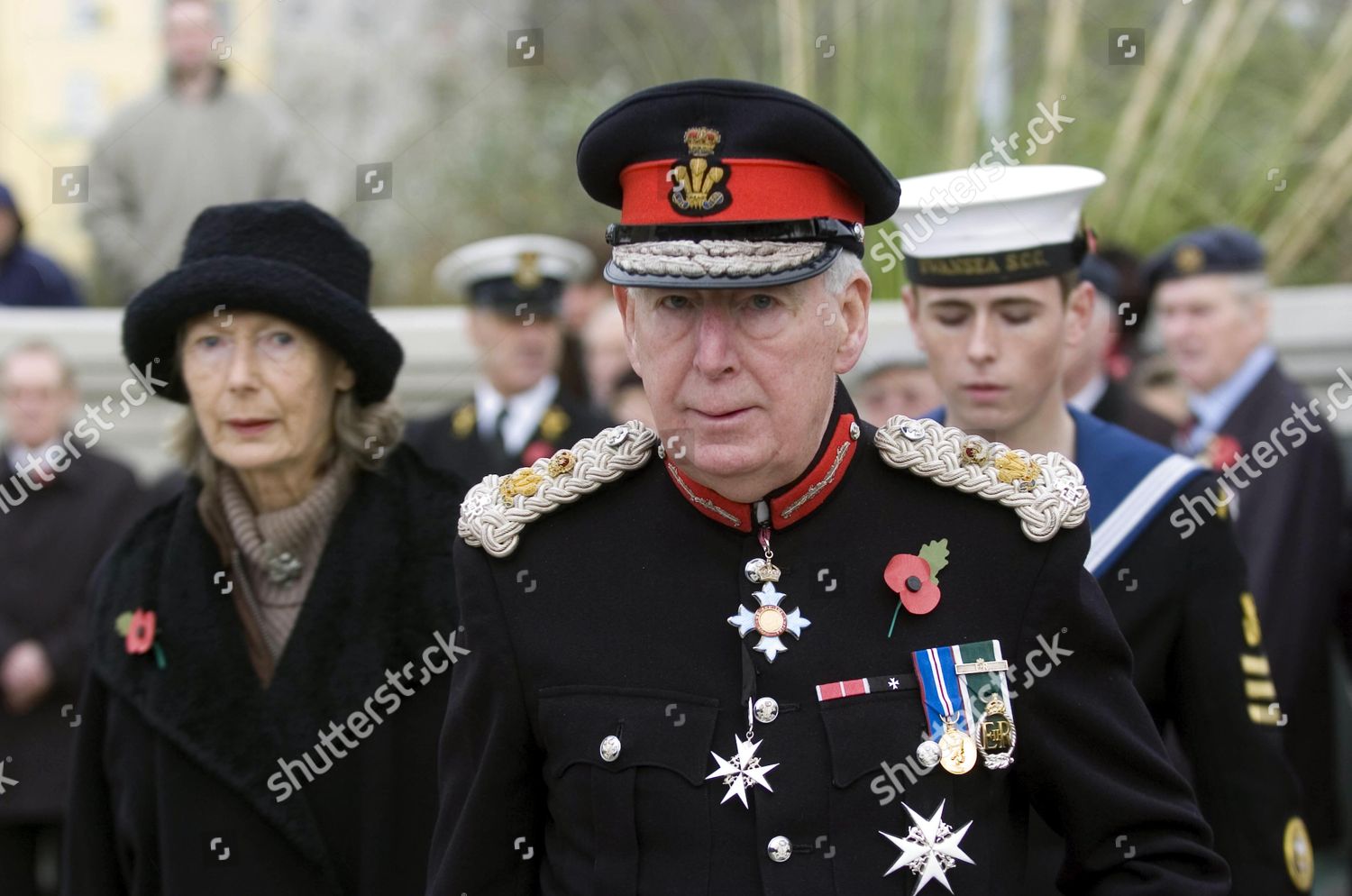 Lord Lieutenant West Glamorgan Commodore Robert Editorial Stock Photo ...