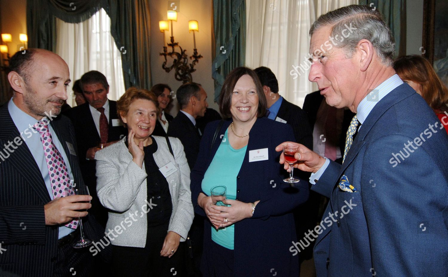 Prince Charles Talks Left Roderick Mackinnon Editorial Stock Photo ...