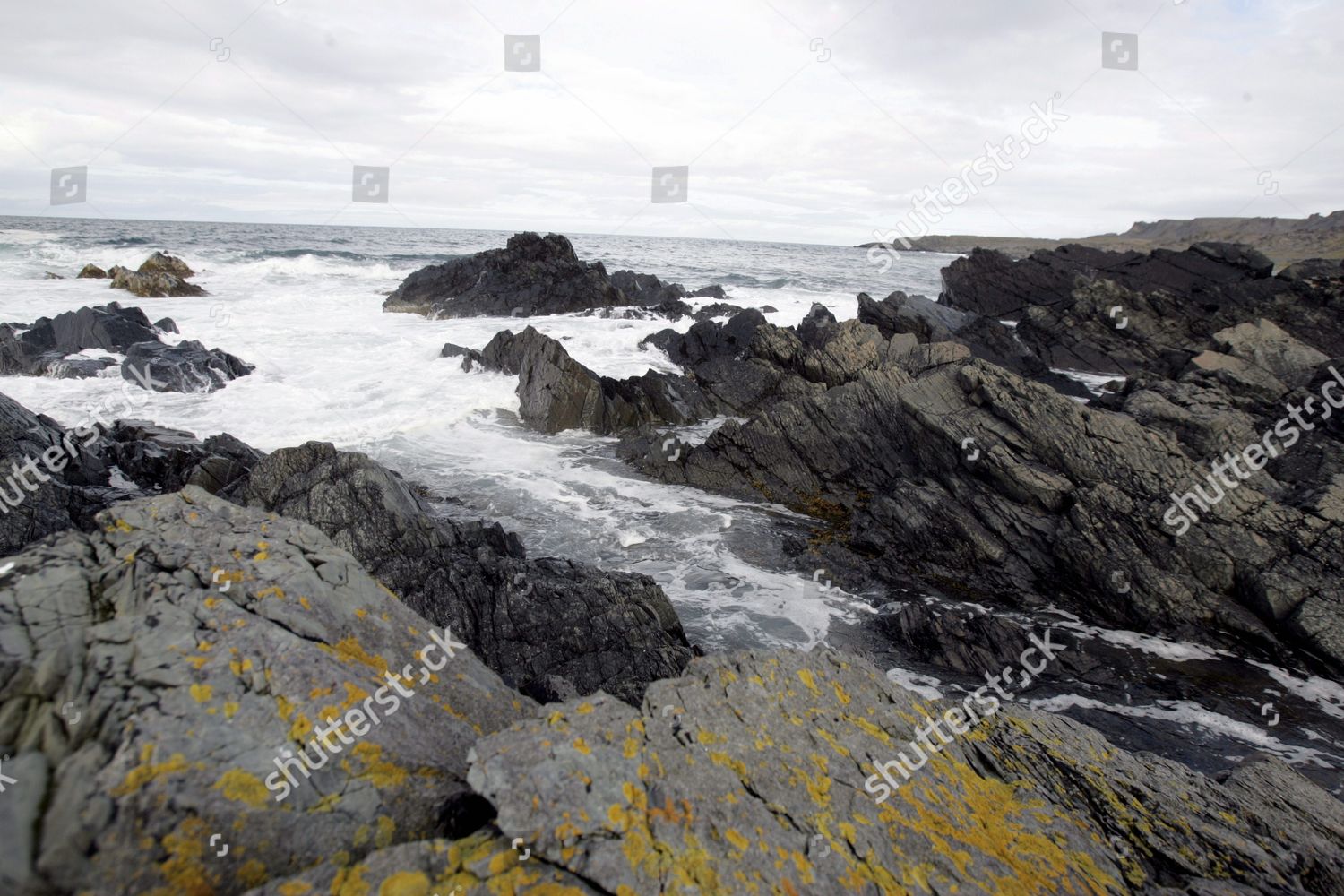 Rocks By Arctic Ocean Vardo Varanger Editorial Stock Photo - Stock ...
