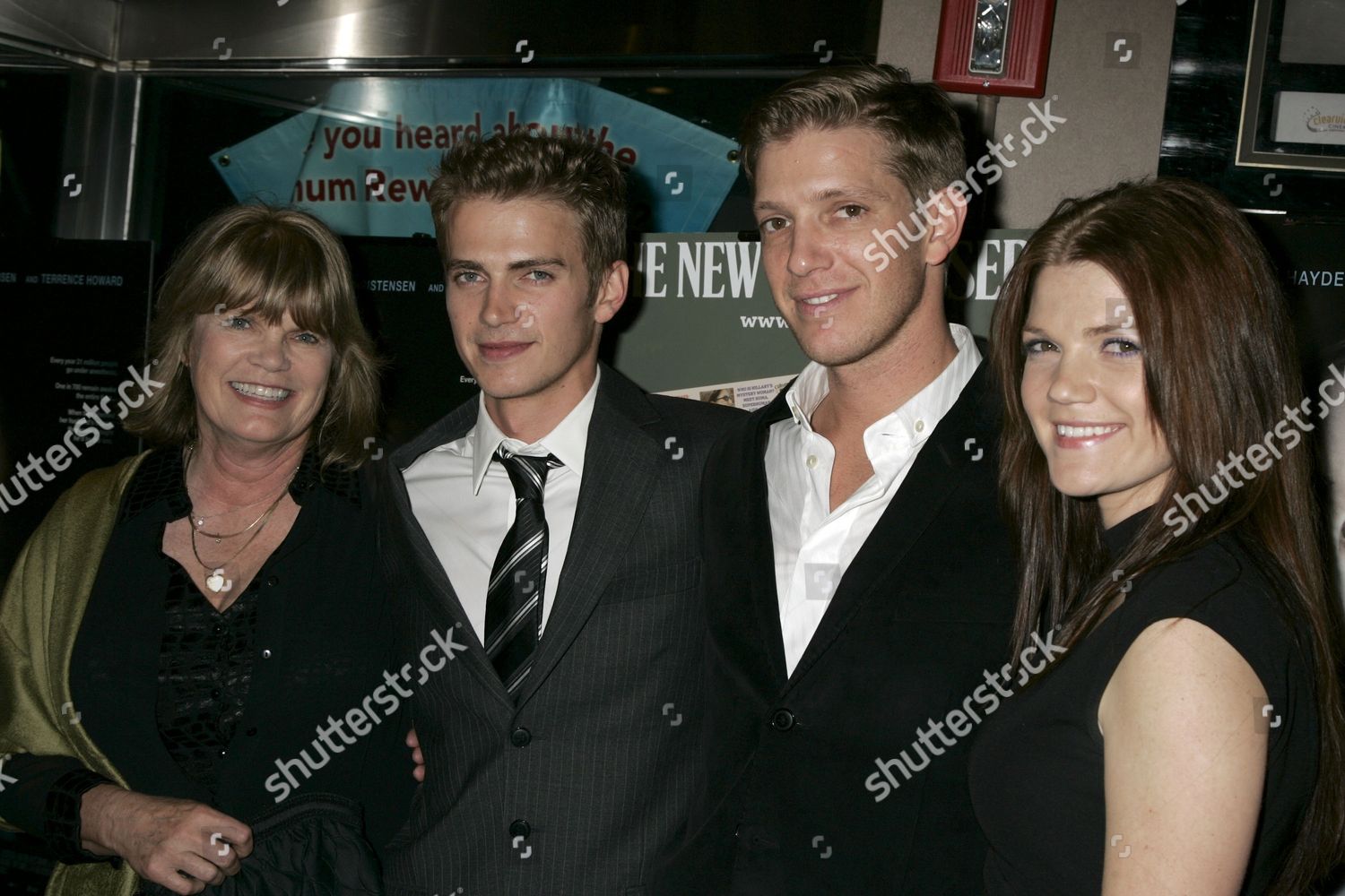 Hayden Christensen 2nd L Mother Brother Editorial Stock Photo - Stock ...
