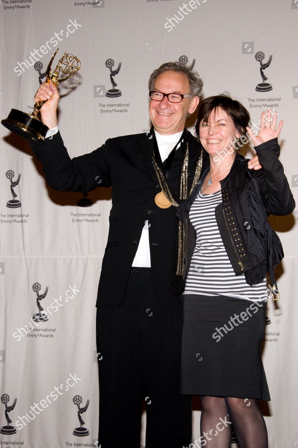 Simon Schama Clare Beavan Editorial Stock Photo - Stock Image ...