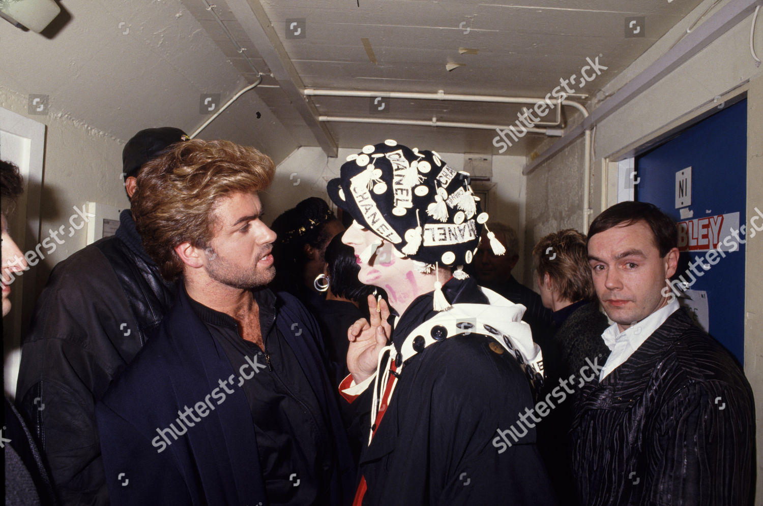 George Michael Boy George Backstage Aids Editorial Stock Photo - Stock ...