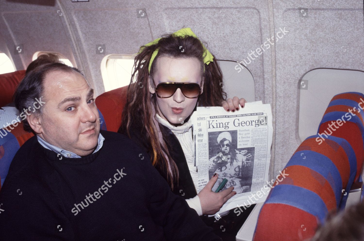 Boy George Manager Tony Gordon Culture Editorial Stock Photo - Stock ...