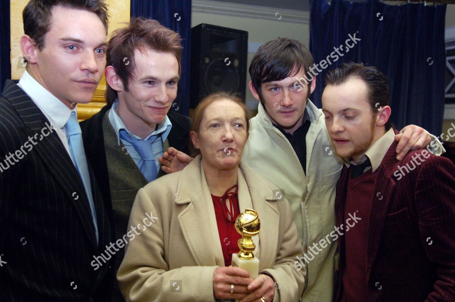 File Jonathan Rhys Meyers Mother Geraldine Editorial Stock Photo ...