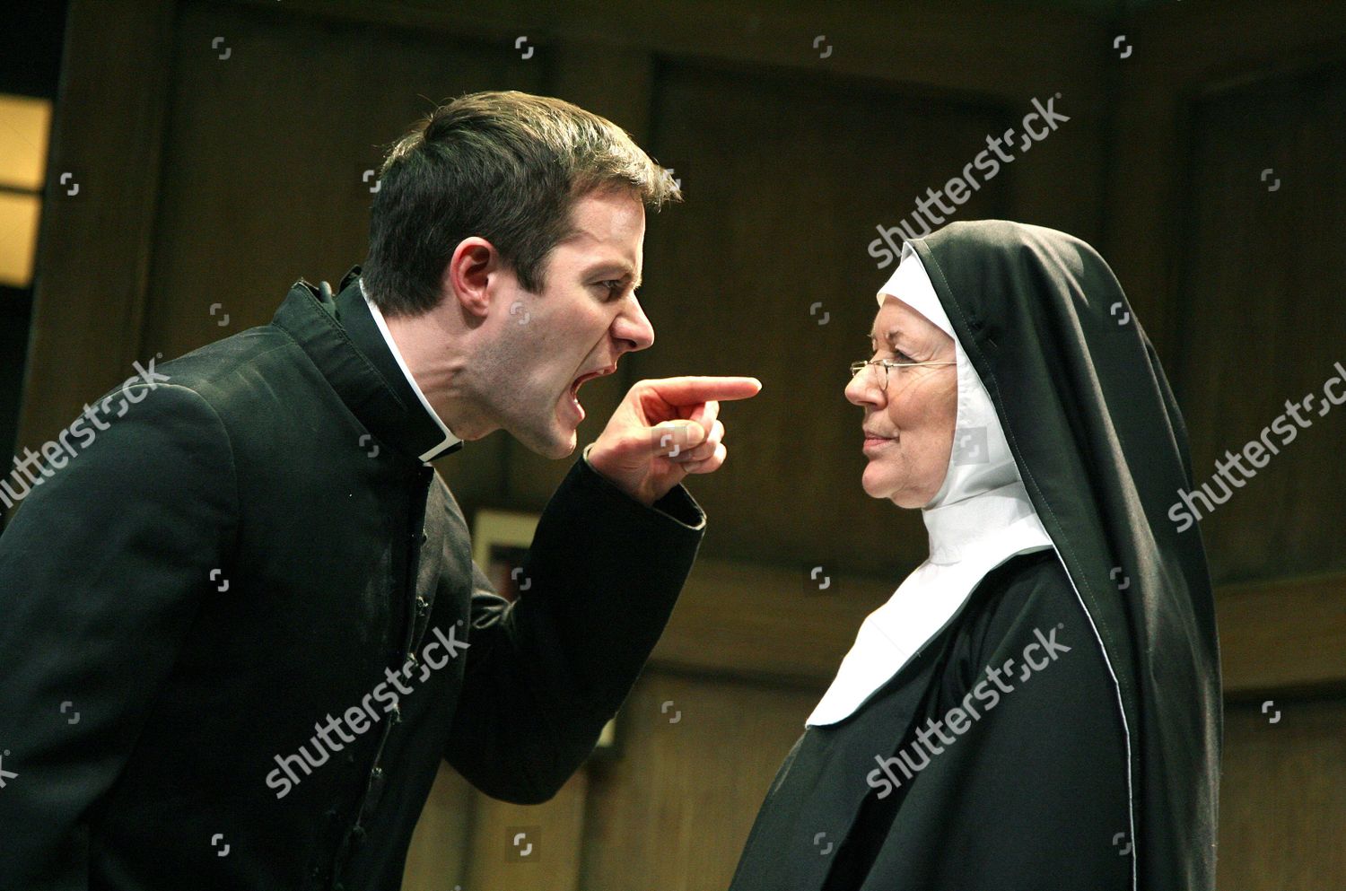 Padraic Delaney Father Flynn Dearbhla Molloy Editorial Stock Photo ...