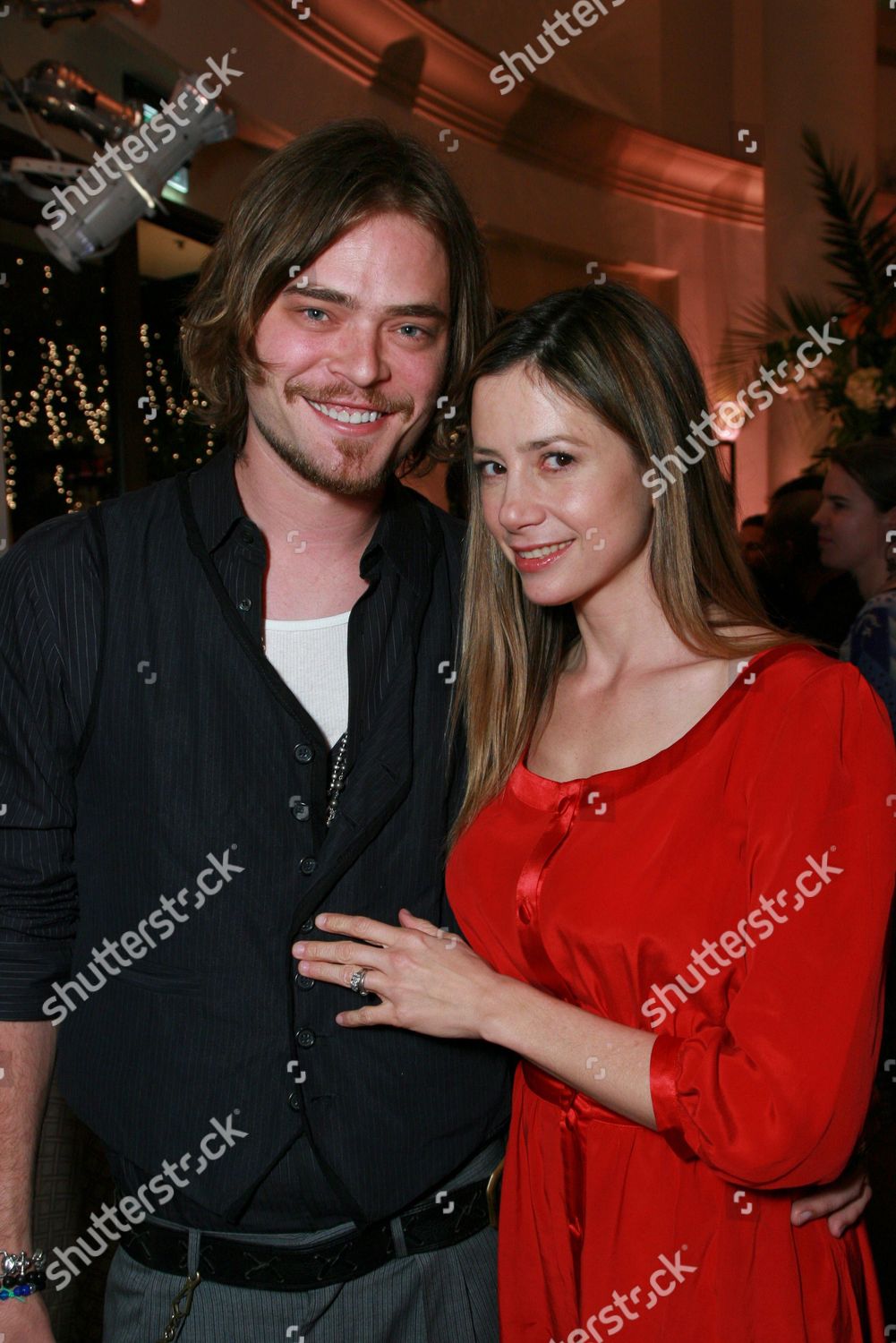 Christopher Backus Mira Sorvino Editorial Stock Photo - Stock Image ...
