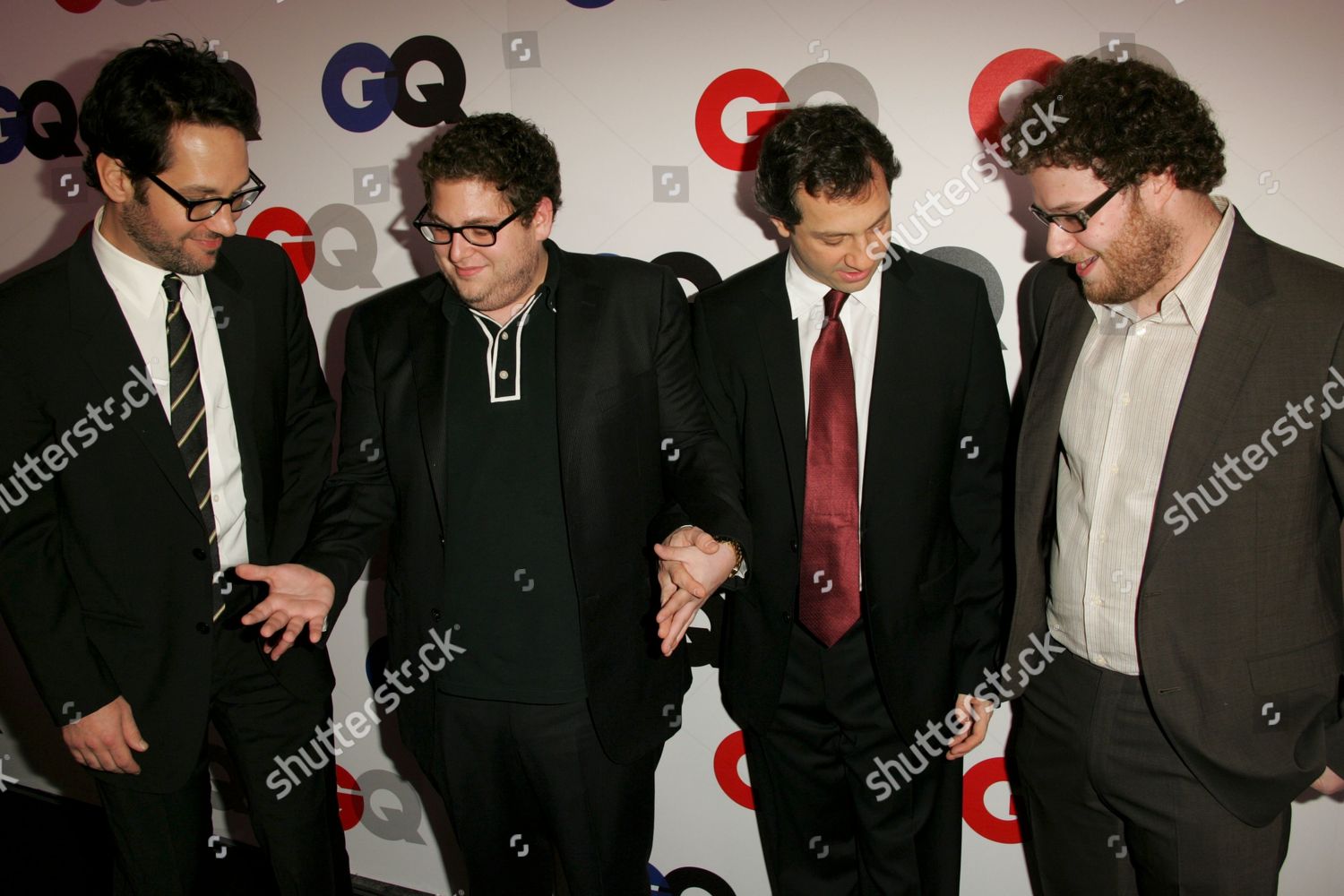 Paul Rudd Jonah Hill Judd Apatow Editorial Stock Photo - Stock Image ...