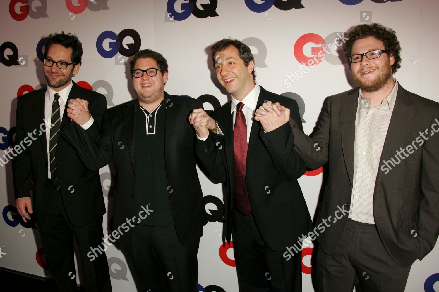 Paul Rudd Jonah Hill Judd Apatow Editorial Stock Photo - Stock Image ...