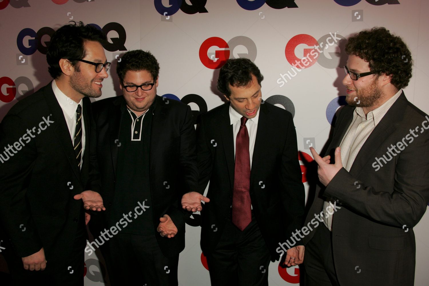 Paul Rudd Jonah Hill Judd Apatow Editorial Stock Photo - Stock Image ...