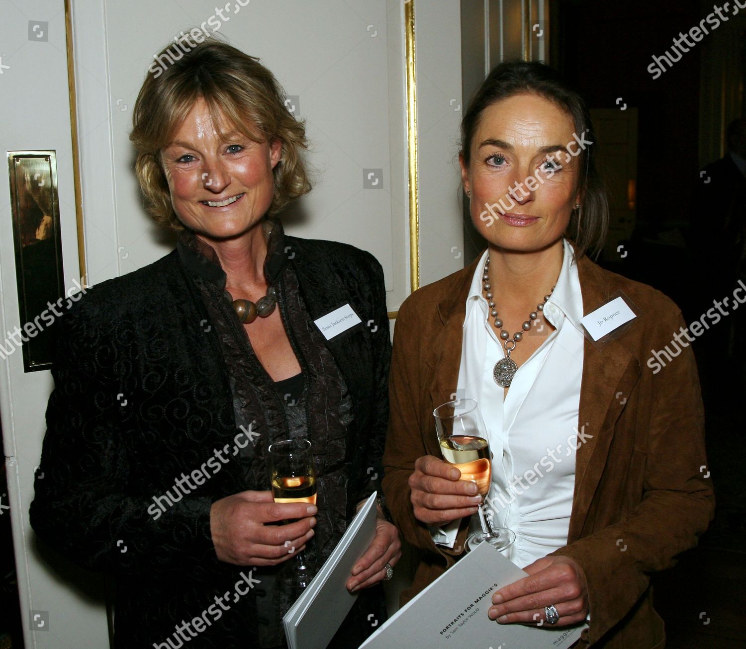 Susie Jackson Stops Jo Ropner Editorial Stock Photo - Stock Image ...