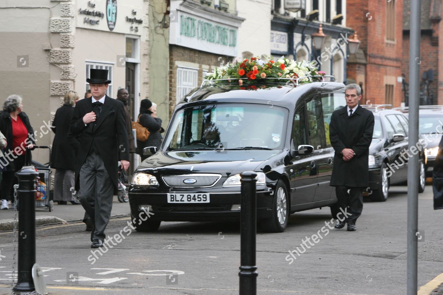 Hearse Carrying Meredith Kerchers Coffin Editorial Stock Photo - Stock ...